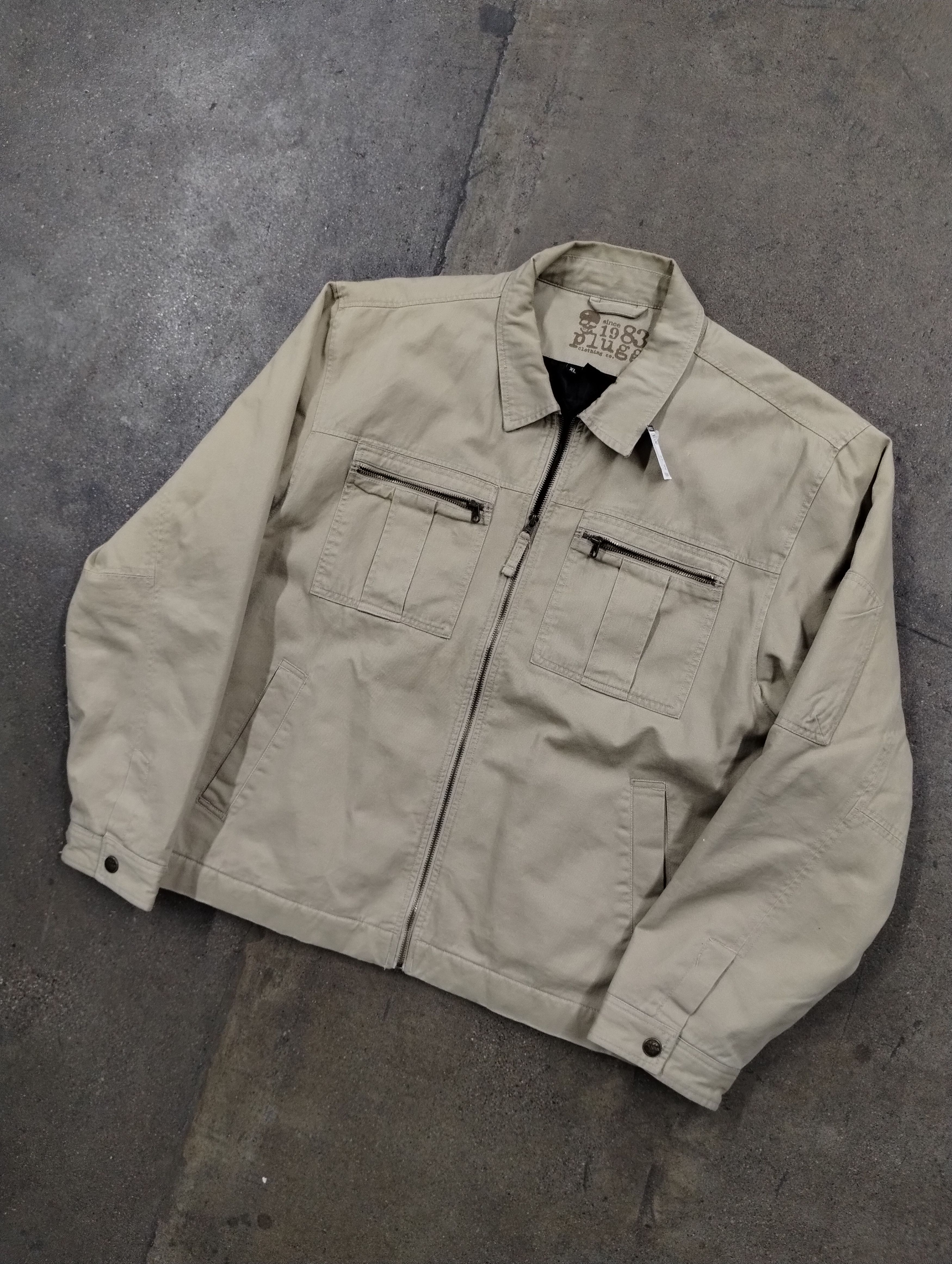 Vintage Vintage 1990s Tan Work Jacket | Grailed