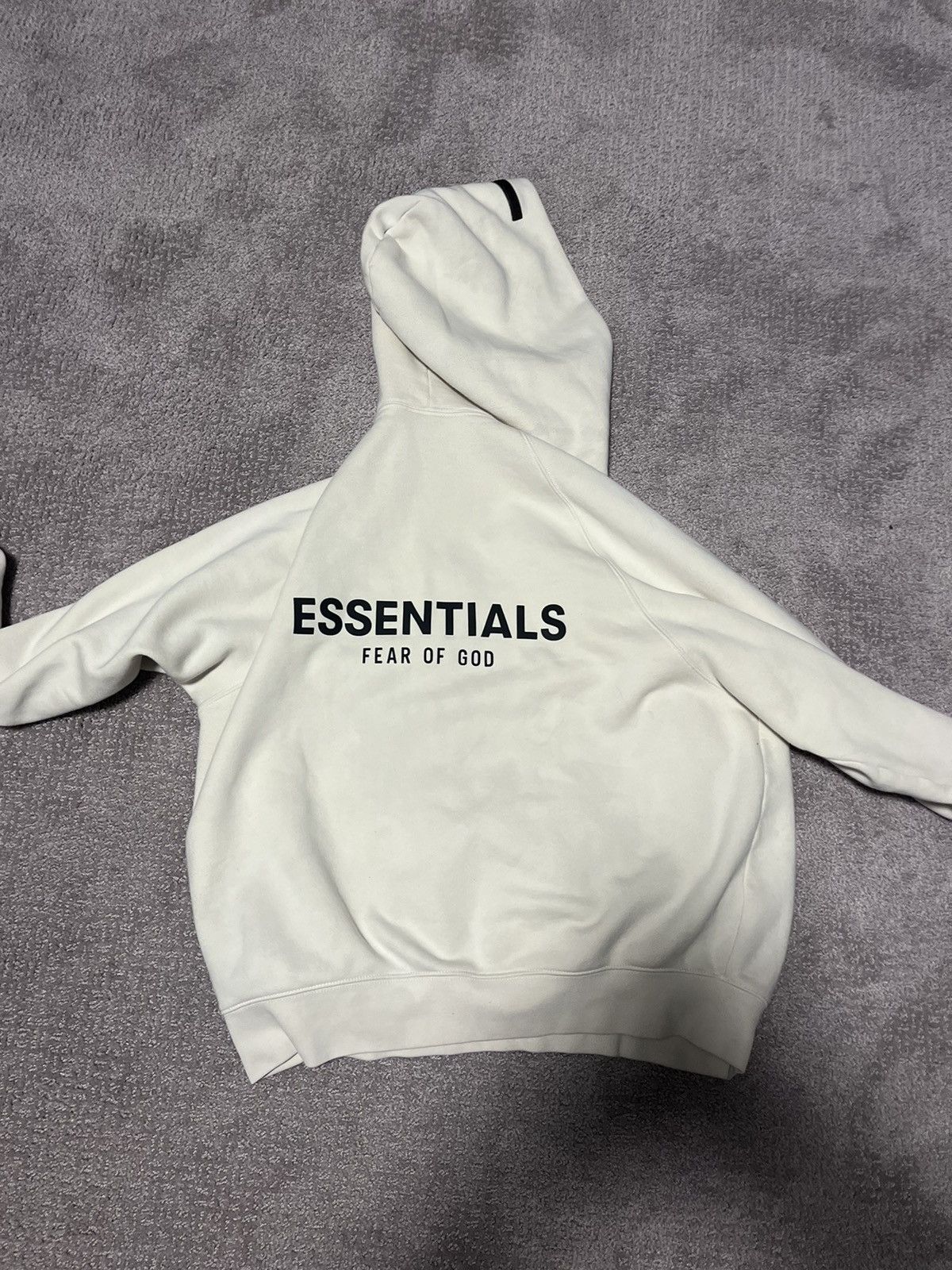 Essentials × Fear of God Essentials FOG hoodie | Grailed