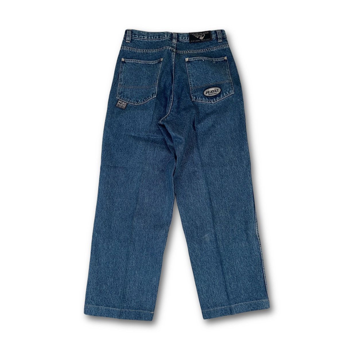 Vintage Rare Pure Playaz Circa 2000 Blue Jeans | Grailed