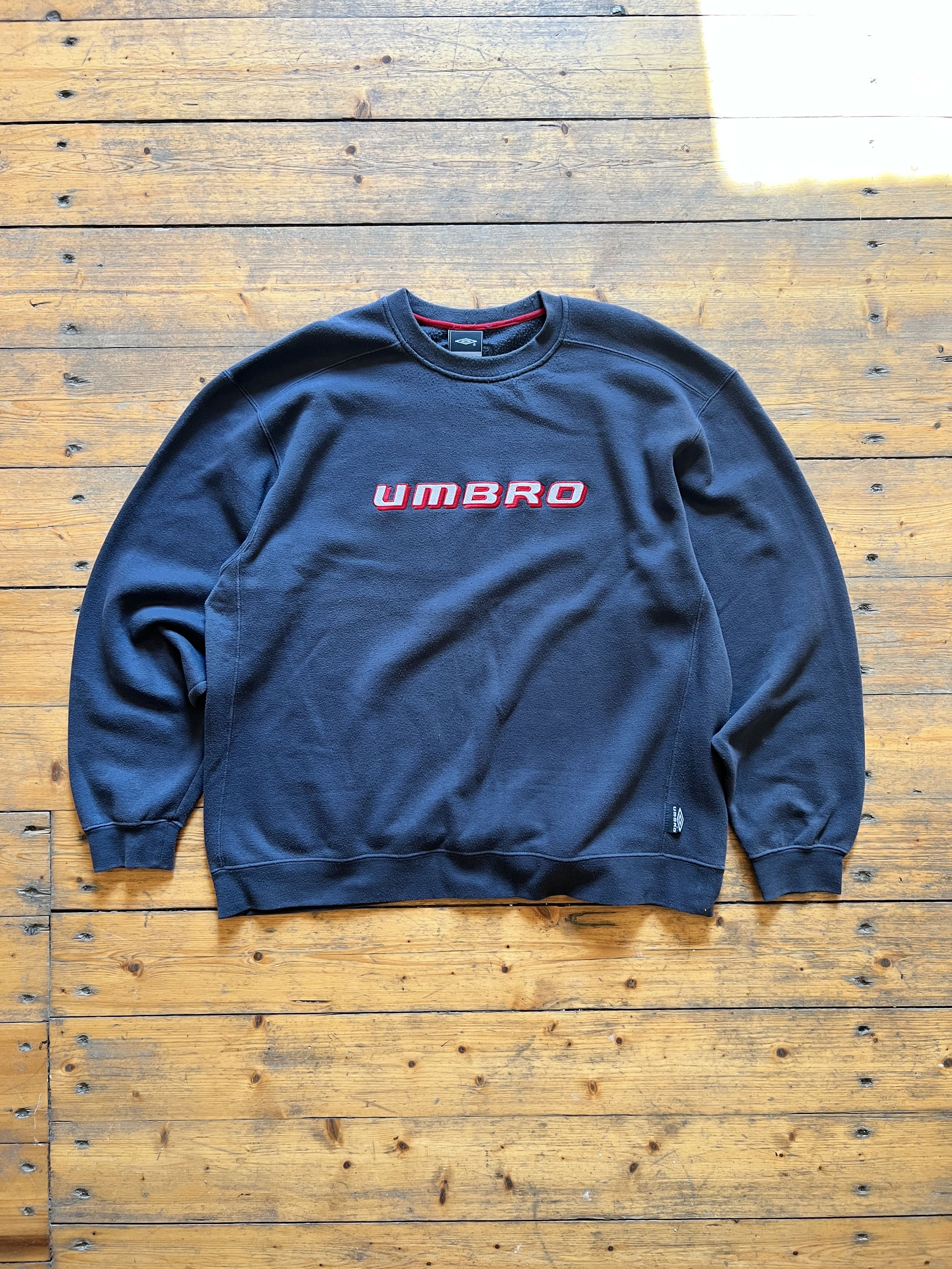 Vintage Umbro Retro 90s Vibe Baggie Cozy Crewneck 1990s | Grailed