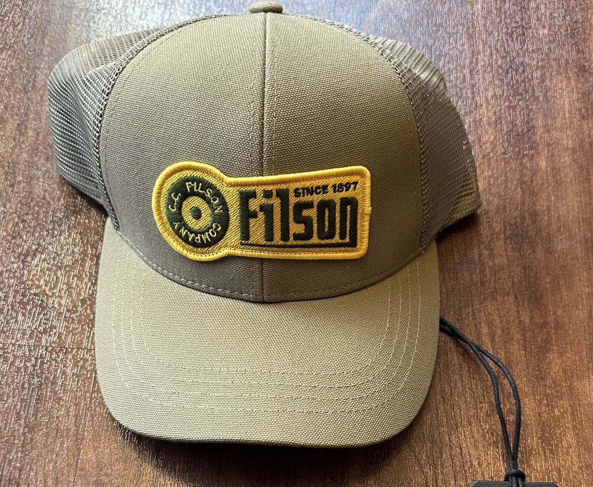 Filson Filson Mesh Snap-Back Logger Cap Khaki | Grailed