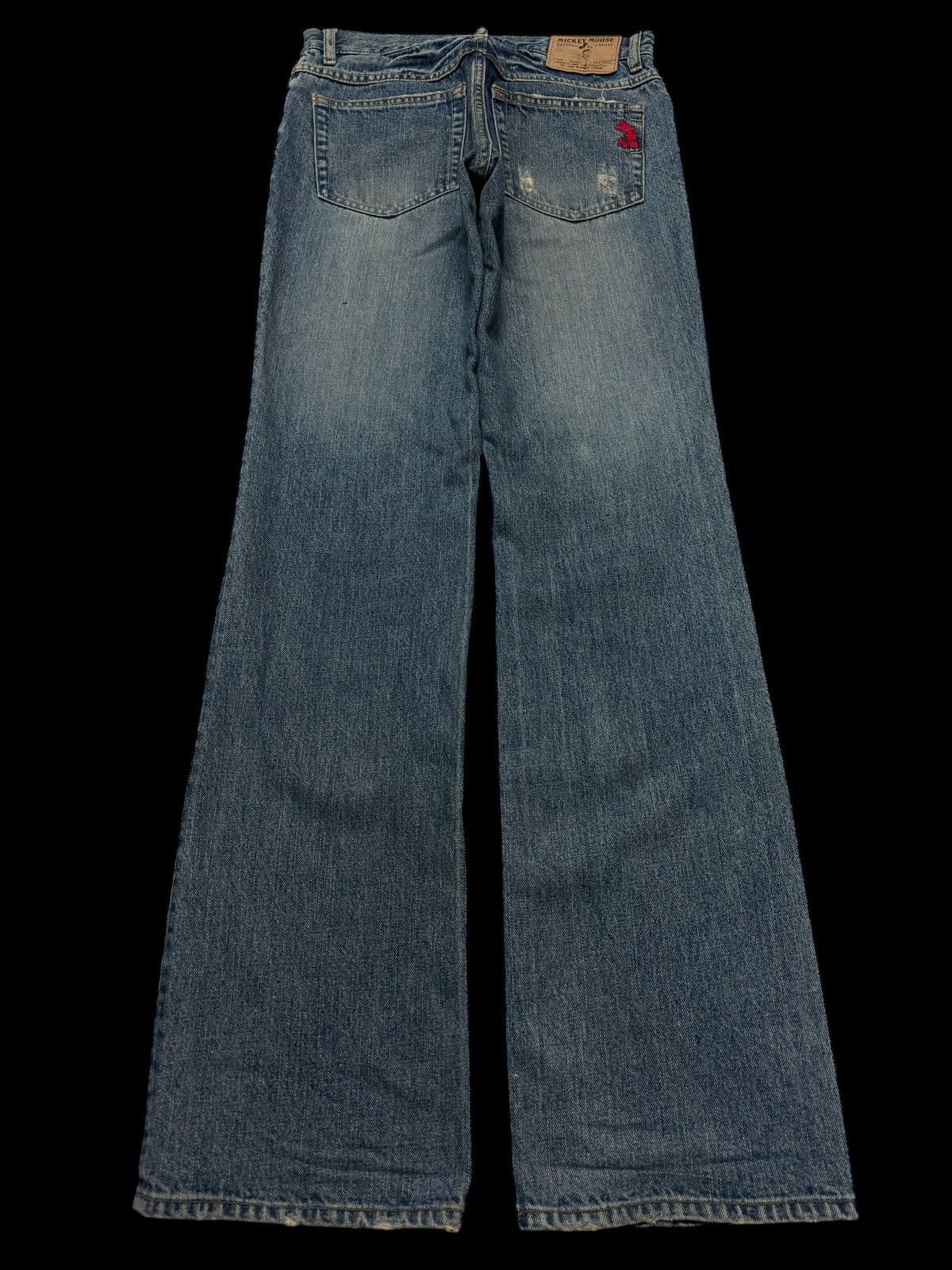 Disney × Distressed Denim × Streetwear 💥FLARE💥90s Style Mickey ...