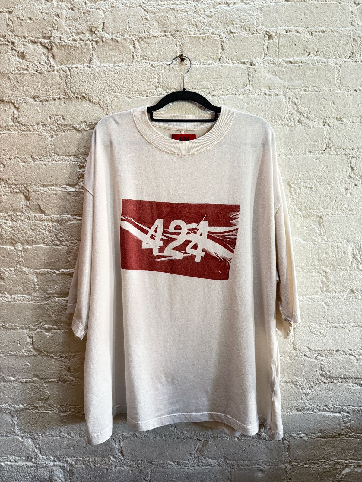 424 Box Logo Boxy Fit Tee | Grailed