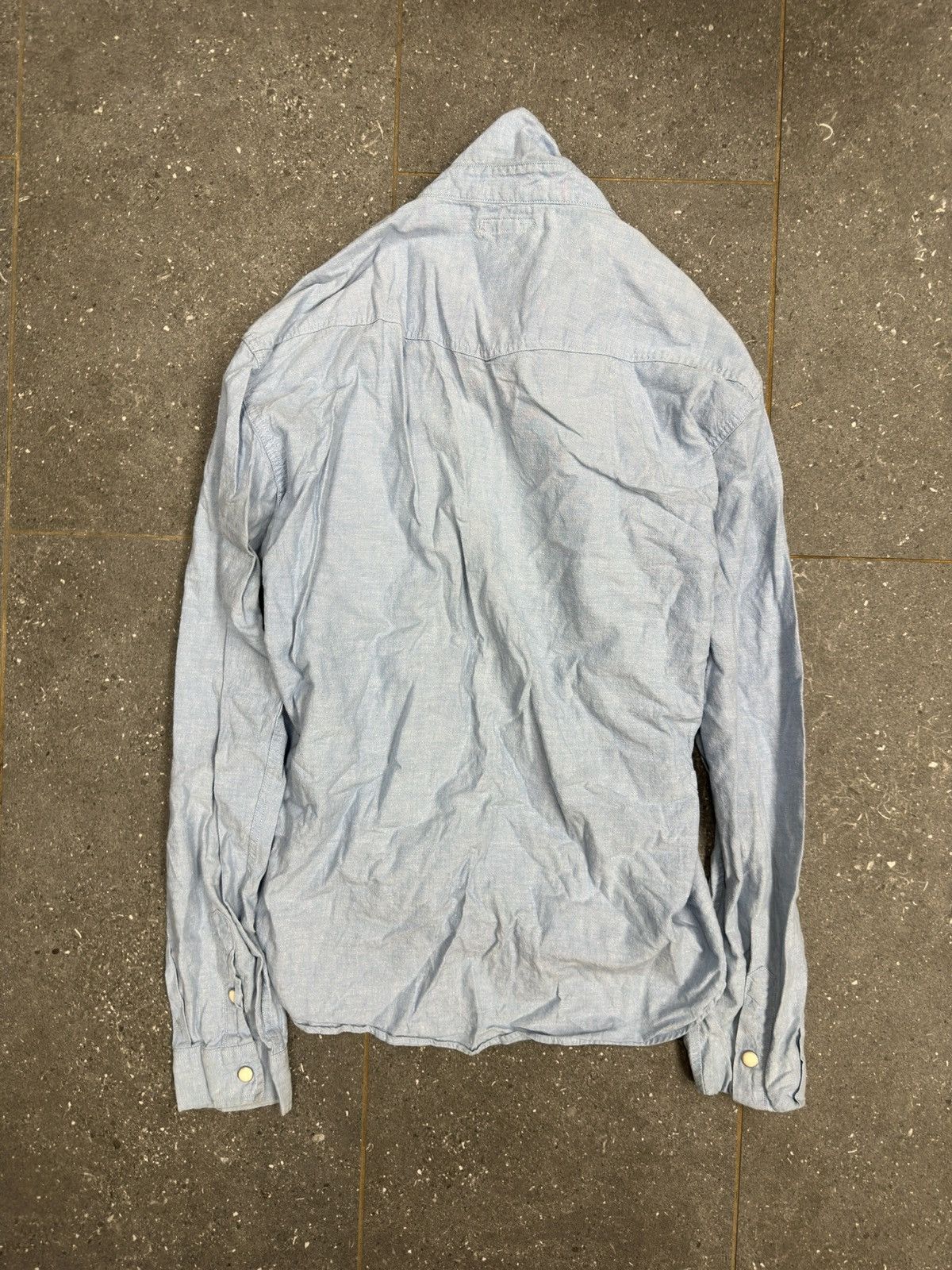 Knickerbocker Mfg Co Knickerbocker Chambray Paris Western Shirt | Grailed