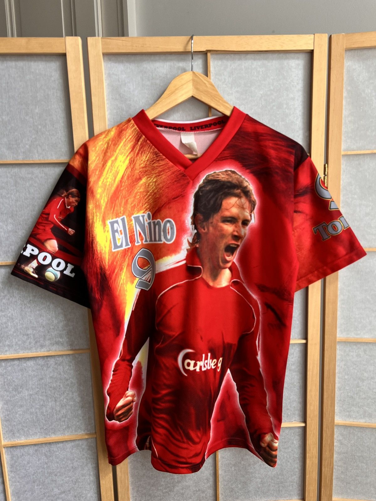 Vintage Fernando Torres 9 El Nino Liverpool VTG 2000s football shirt ...