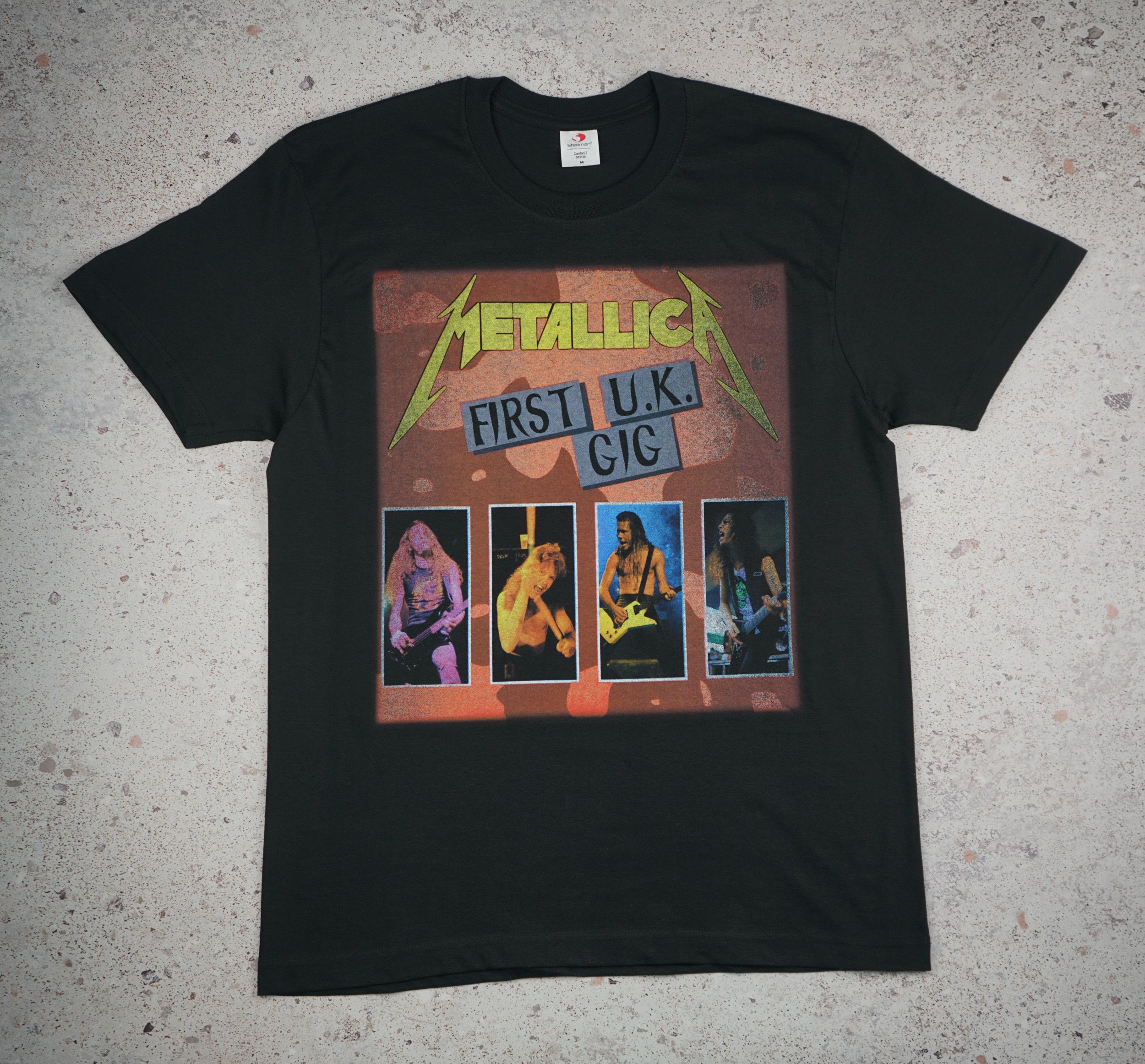 Band Tees × Metallica × Vintage Vintage Metallica First UK GIG T Shirt ...