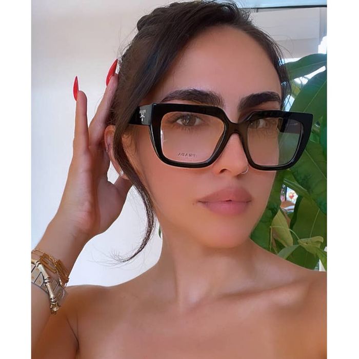 Prada NEWEST RELEASE Prada PR A03V Eyeglasses in Black | Grailed