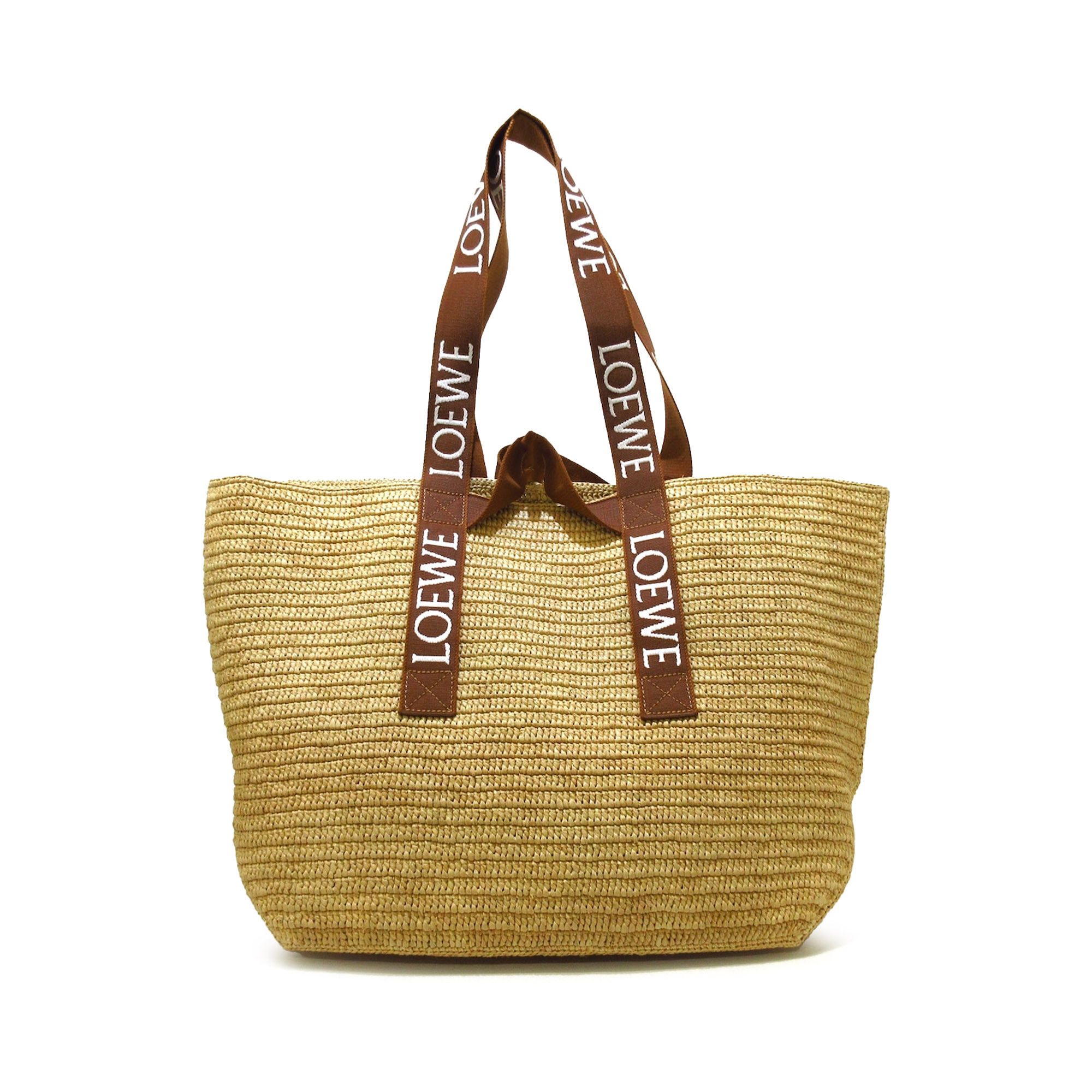 Loewe LOEWE Raffia Fold Shopper Tote | Grailed