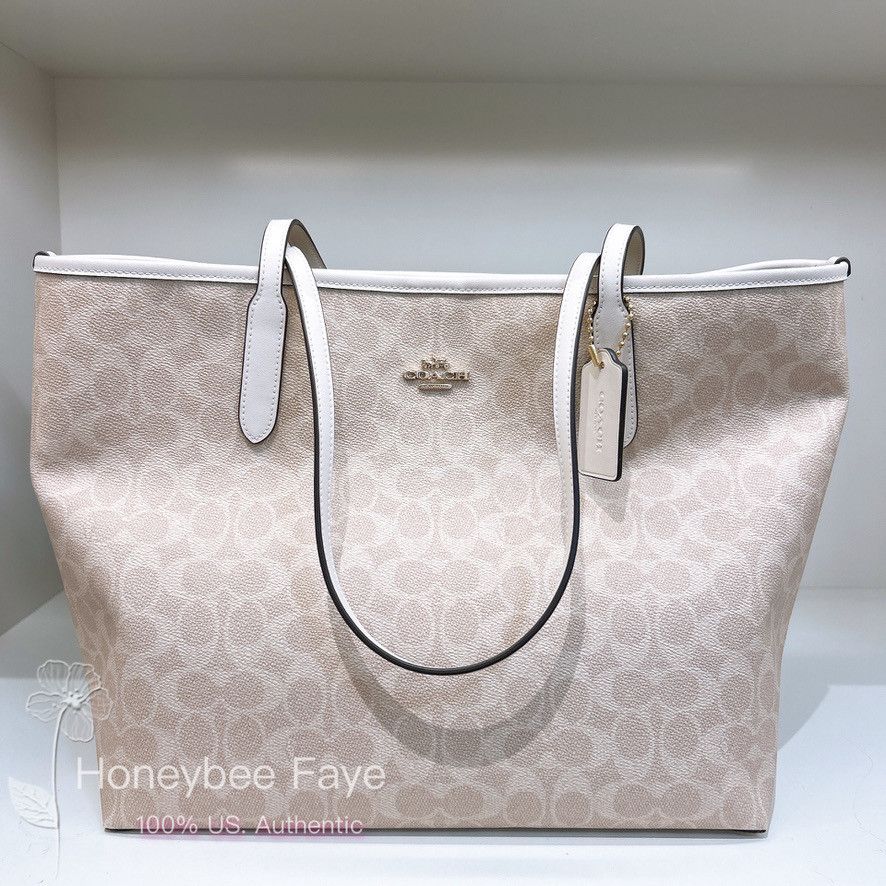 Coach City Tote Bag In Signature Canvas CV976 | Grailed