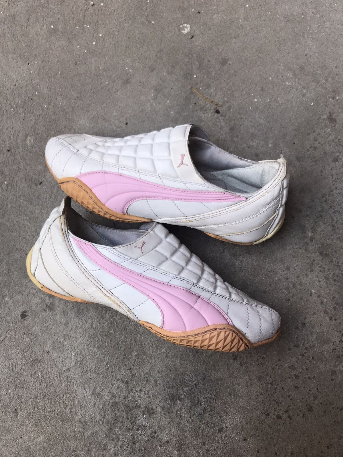 Puma × Streetwear × Vintage 00s Rare Puma Vintage Soc/Moc Leather ...