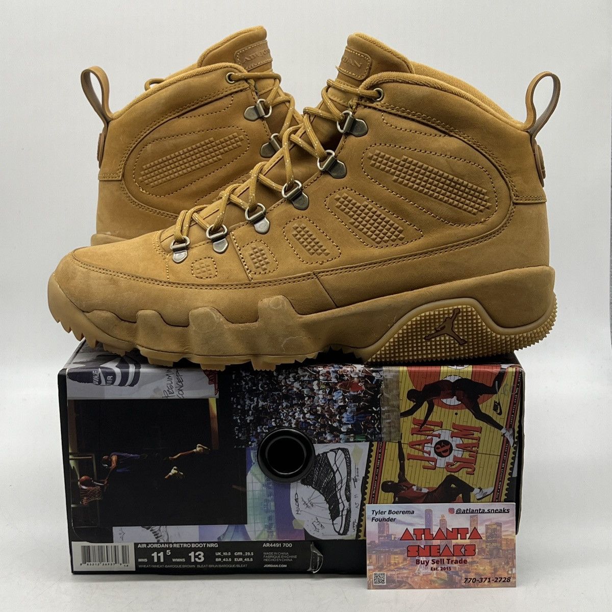 Jordan Brand Air Jordan boot wheat | Grailed