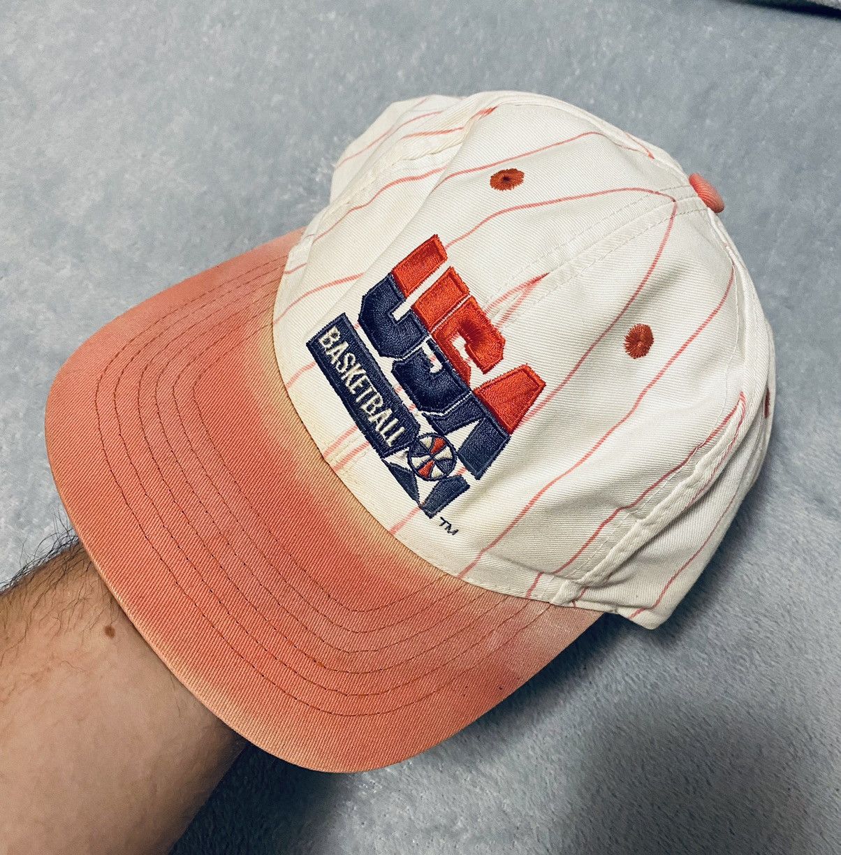 NBA USA Dream Team 90s SnapBack Hat Rare Cap 🧢 | Grailed