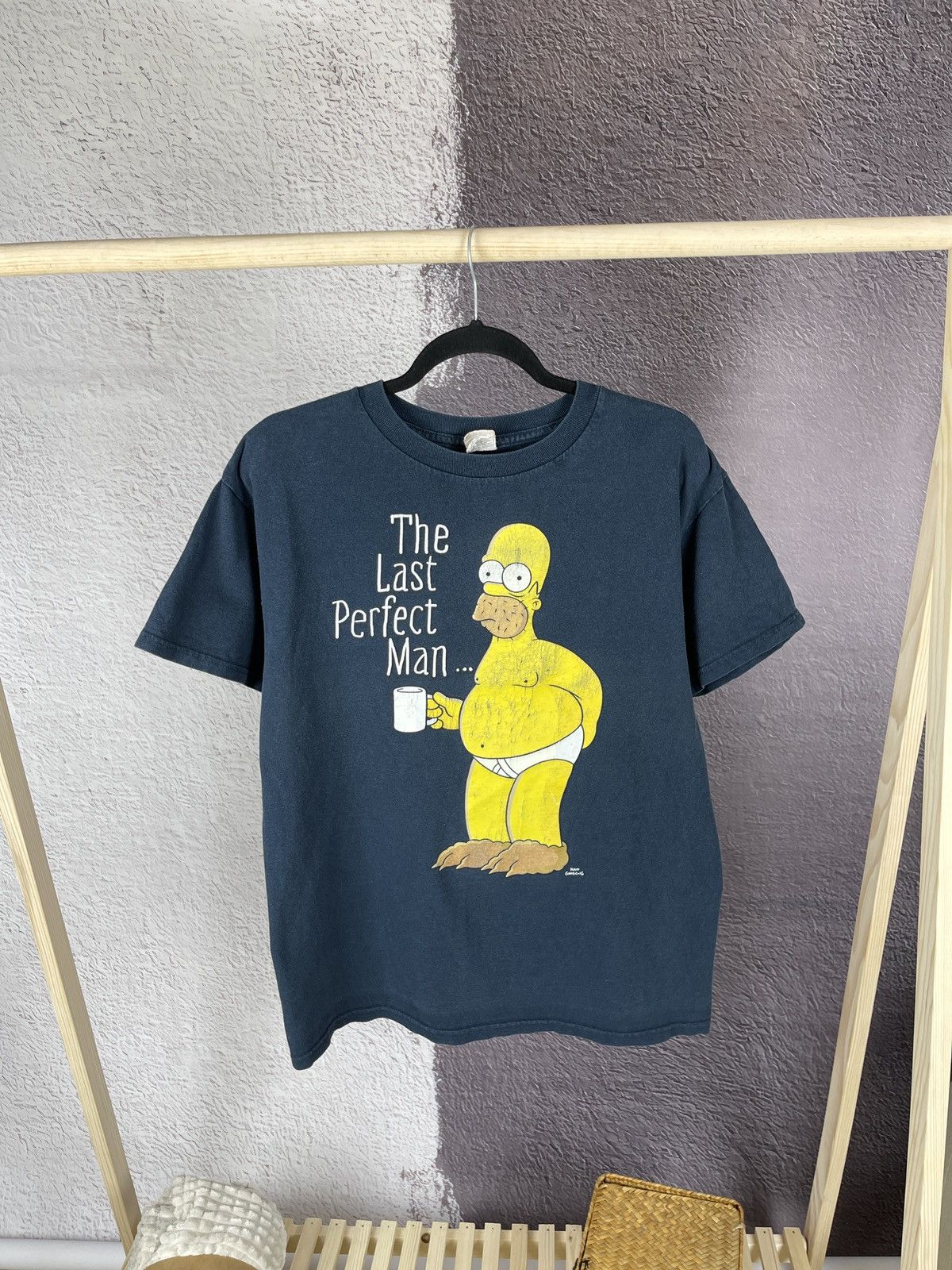 Vintage Alstyle The Simpsons vintage The last perfect man tee shirt ...