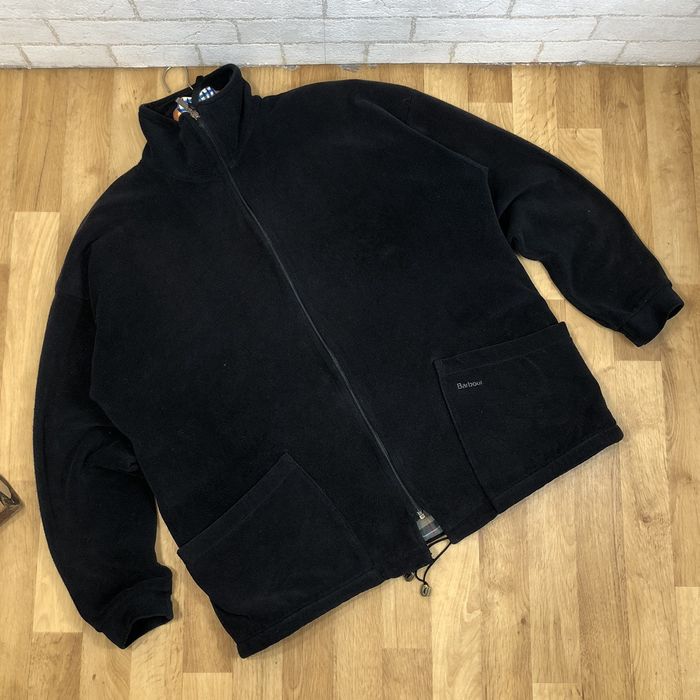 Barbour Vintage Barbour Fleece Jacket Polartec Windbreaker Teddy USA ...