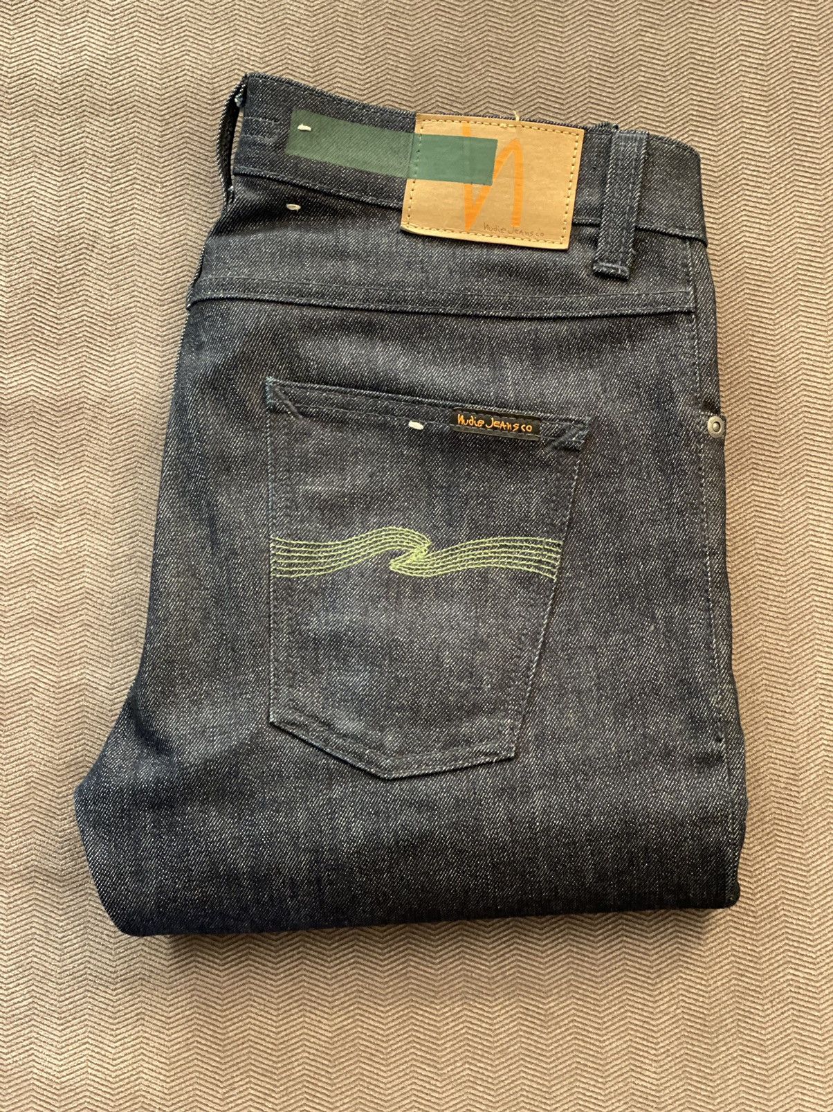 Nudie Jeans Lean Dean Dry Green | Grailed