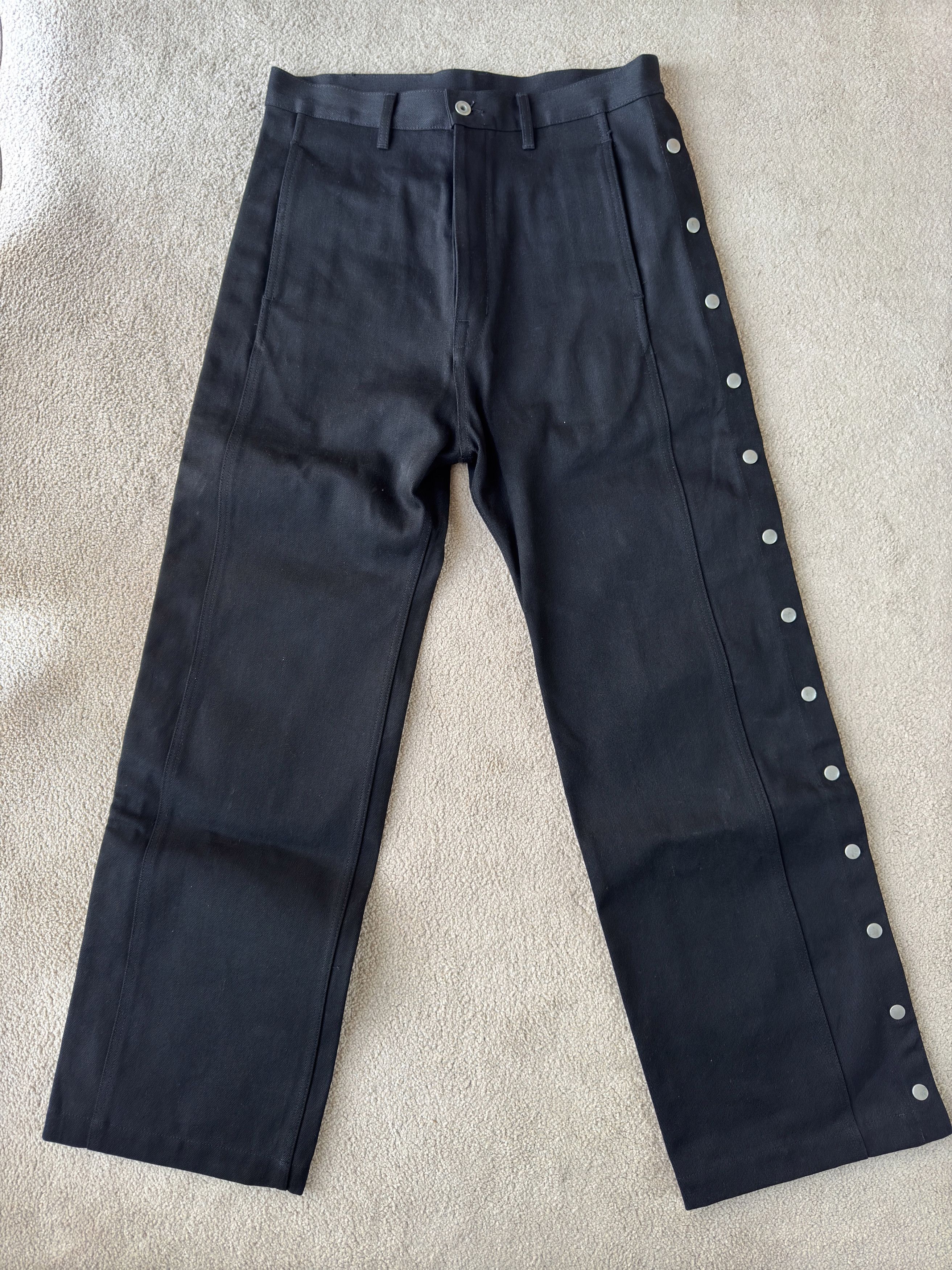 Rick Owens Drkshdw MIJ 16oz Pusher Denim | Grailed