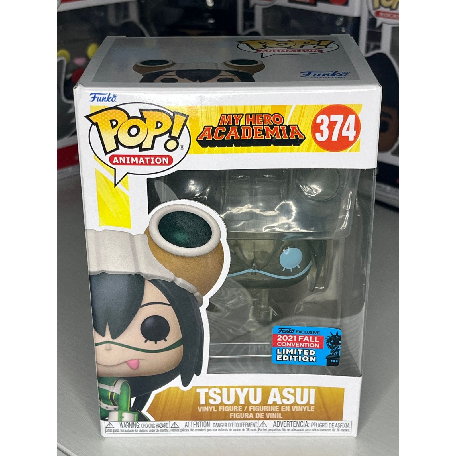 & Other Stories Tsuyu Asui My Hero Academia 2021 Fall Convention Funko ...
