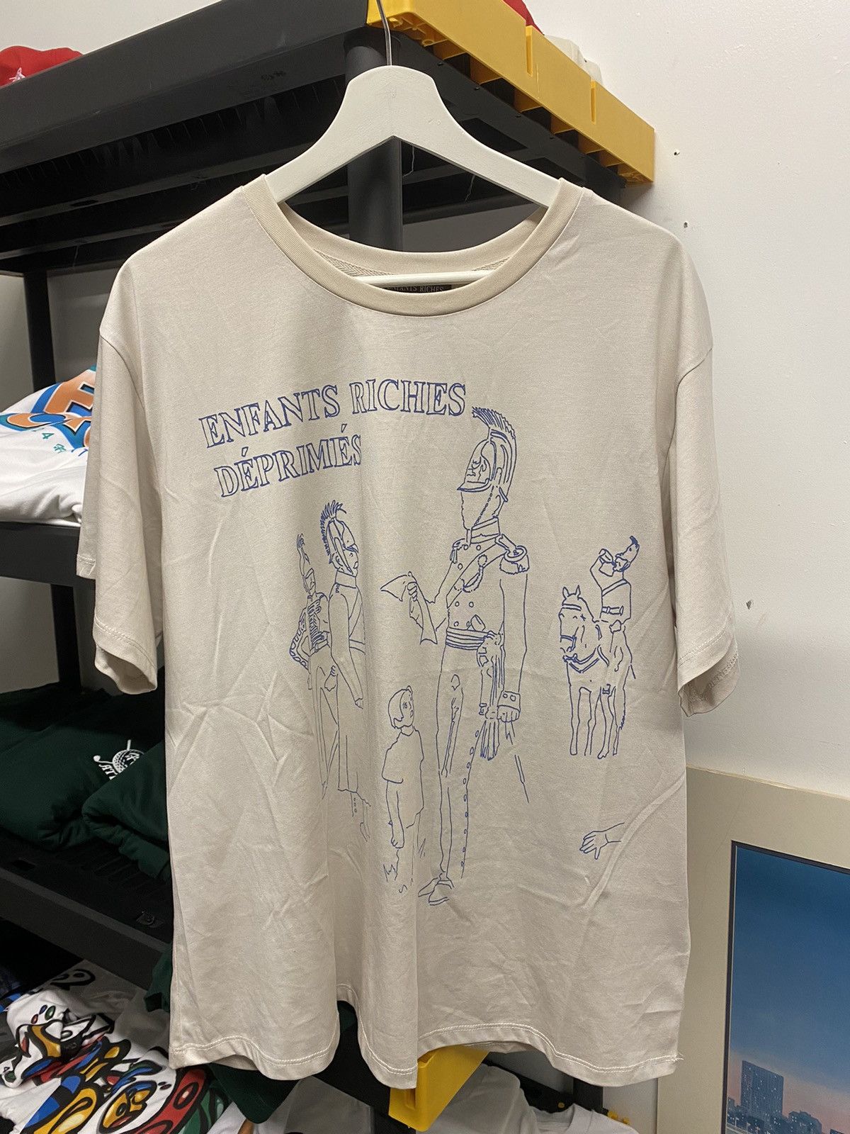 Enfants Riches Deprimes ERD White Cavalry Tee | Grailed