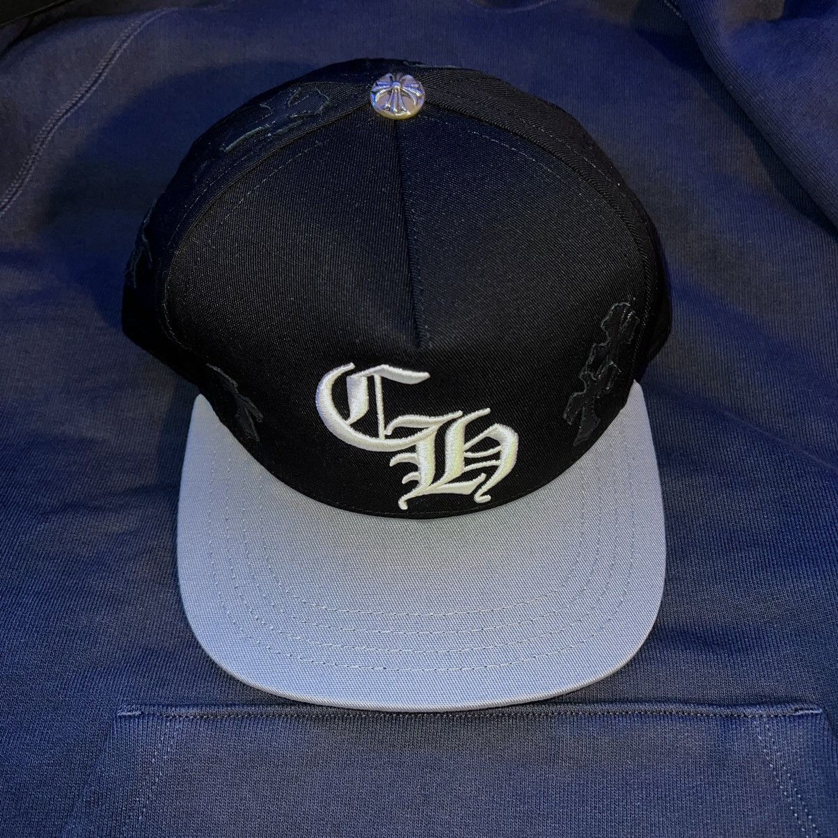 Chrome Hearts Chrome Hearts Cross Patch Hat | Grailed