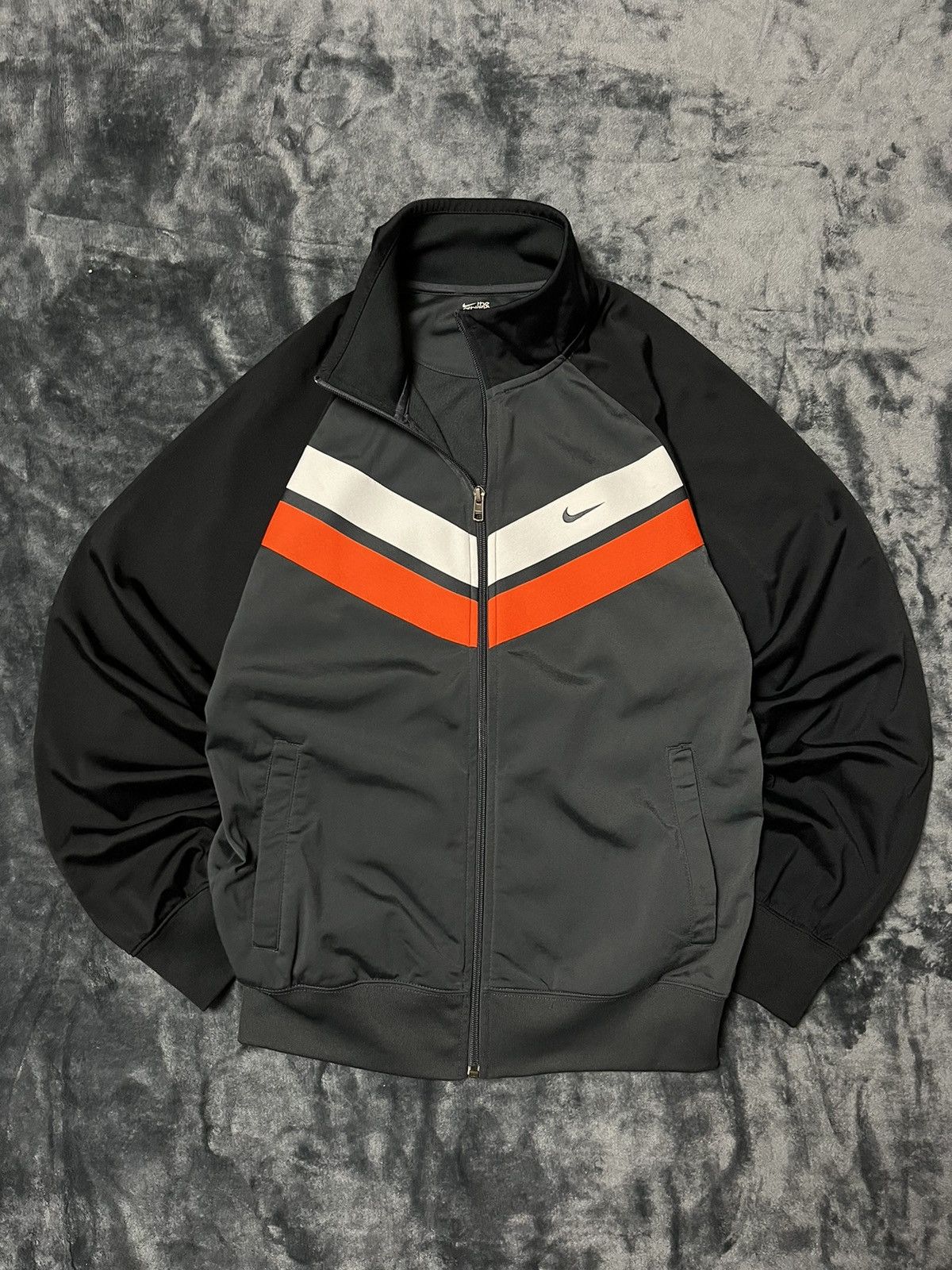 Nike Nike 00's Vintage Mini Embroidered Swoosh Zip Sweatshirt | Grailed