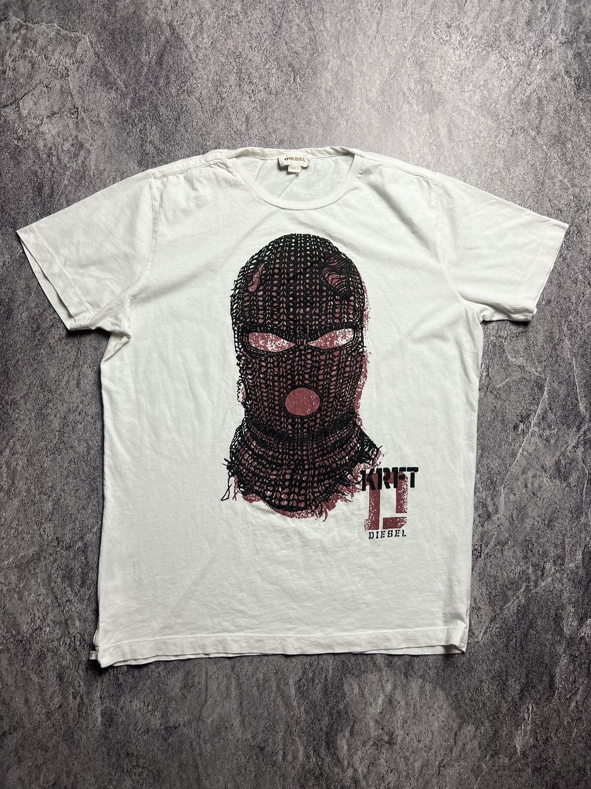 Designer × Diesel × Streetwear Y2K diesel Kraft archival mask ...