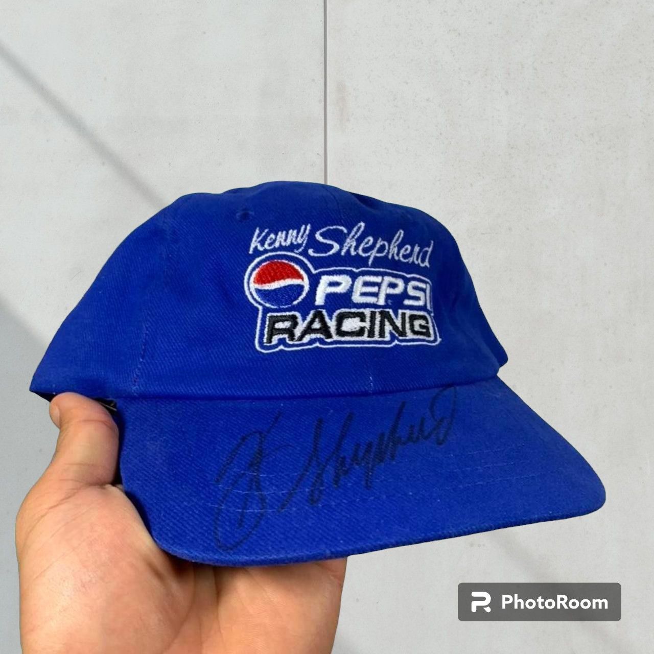 NASCAR Kenny Shepherd Vintage Signed Cap pepsi racing nascar | Grailed