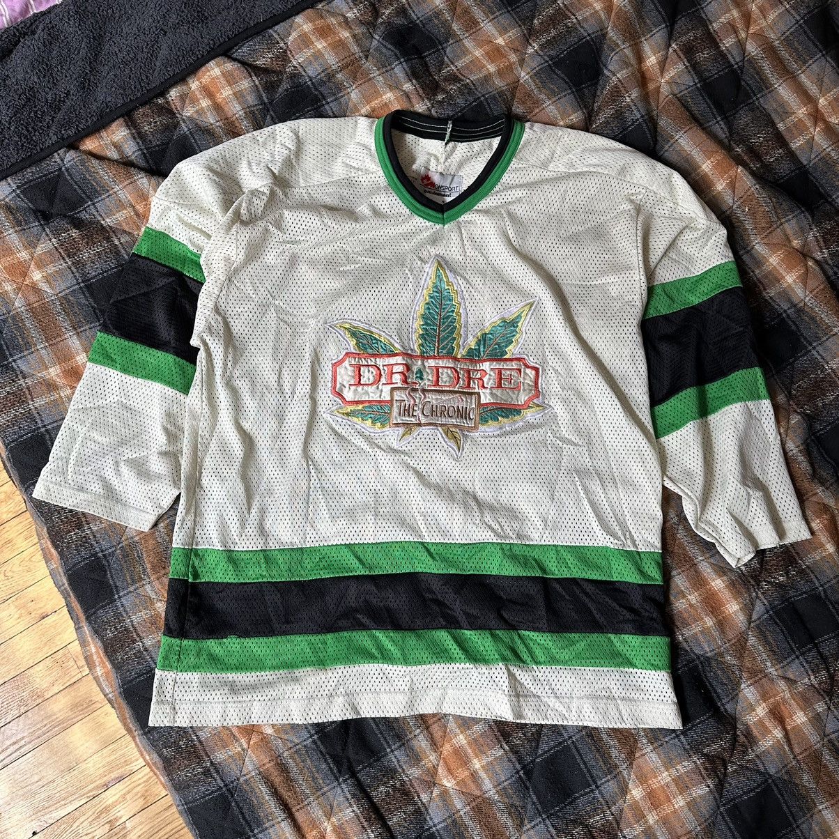 Vintage Rare Vintage Dr Dre The Chronic Weed Rap Hockey Jersey Shirt ...