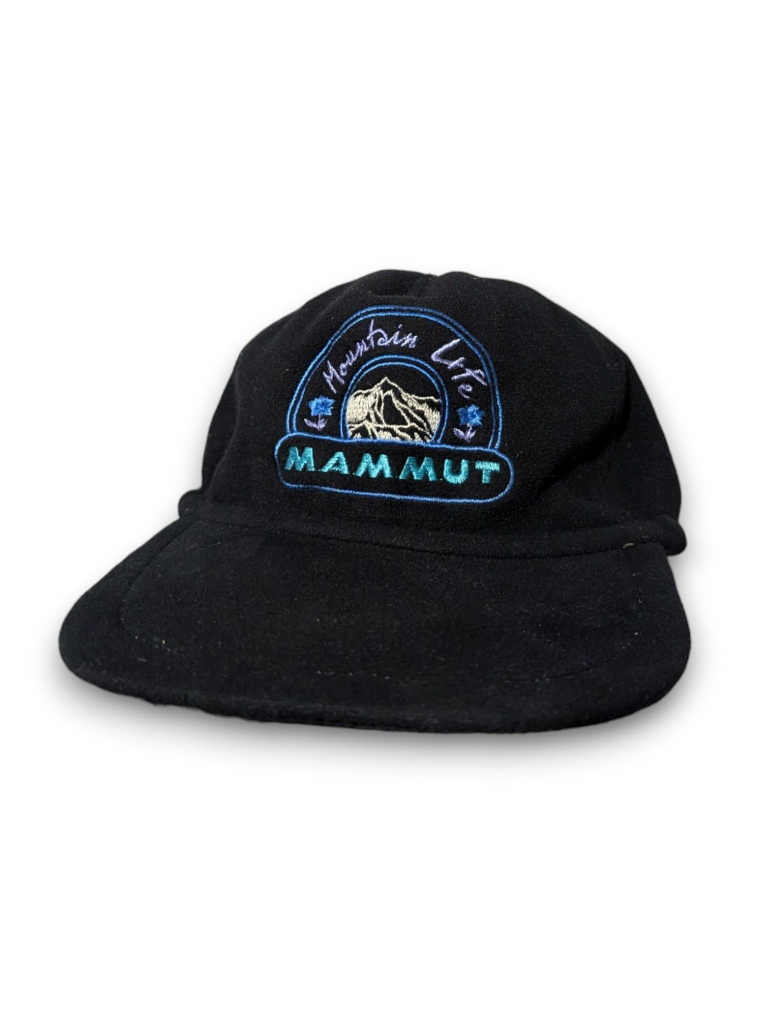 Goretex × Mammut × Vintage Mammut Fleece 5 Panel Cap Windstopper Ear ...