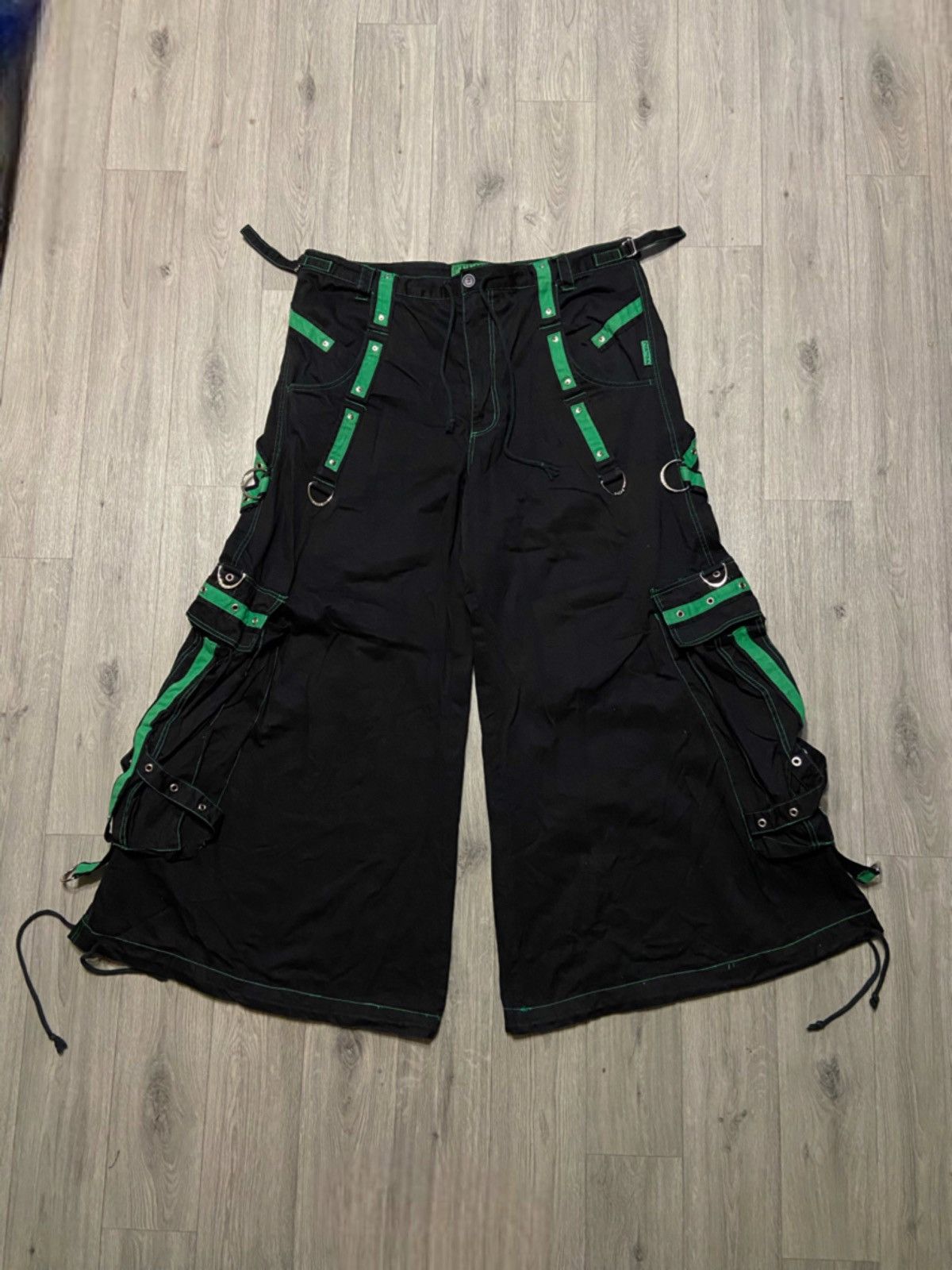 Vintage TRIPP NYC GOTH RAVER BLACK PANTS XL | Grailed