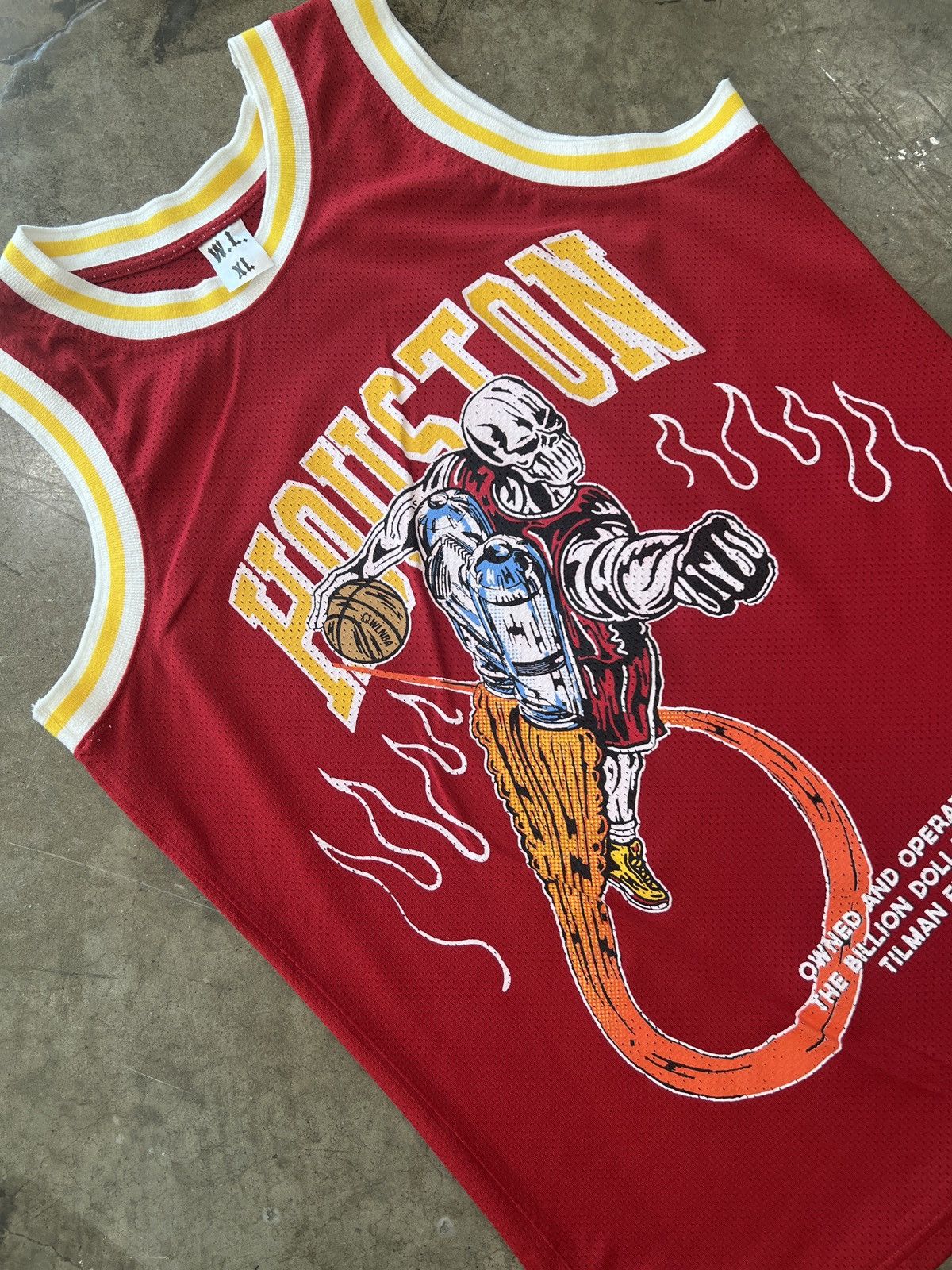 Warren Lotas Warren Lotas Houston Rockets Jersey Sz. XL | Grailed