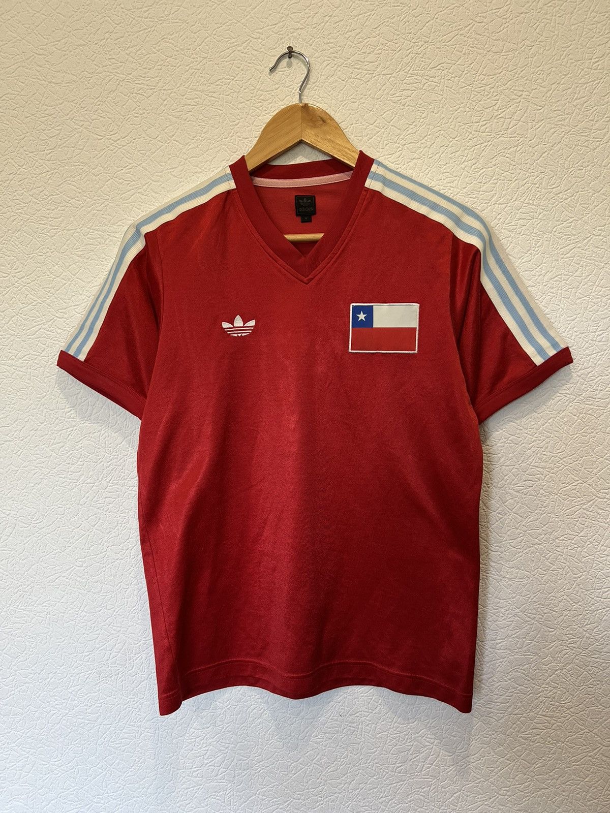 Adidas × Vintage Adidas Chile Vintage Retro Kit Soccer Jersey | Grailed