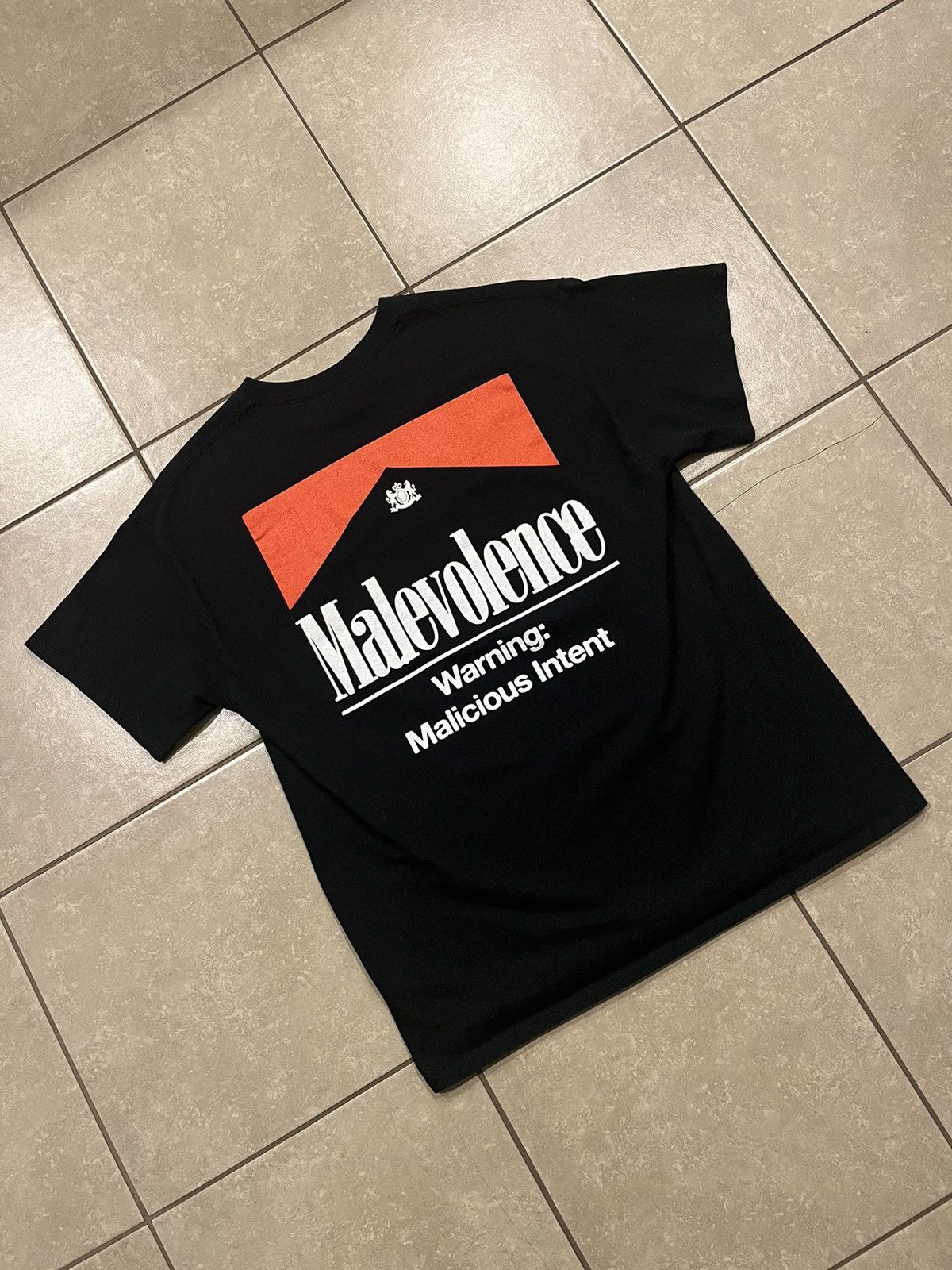 Vintage Vintage Band Tees Malevolence Marlboro Logo T Shirt | Grailed