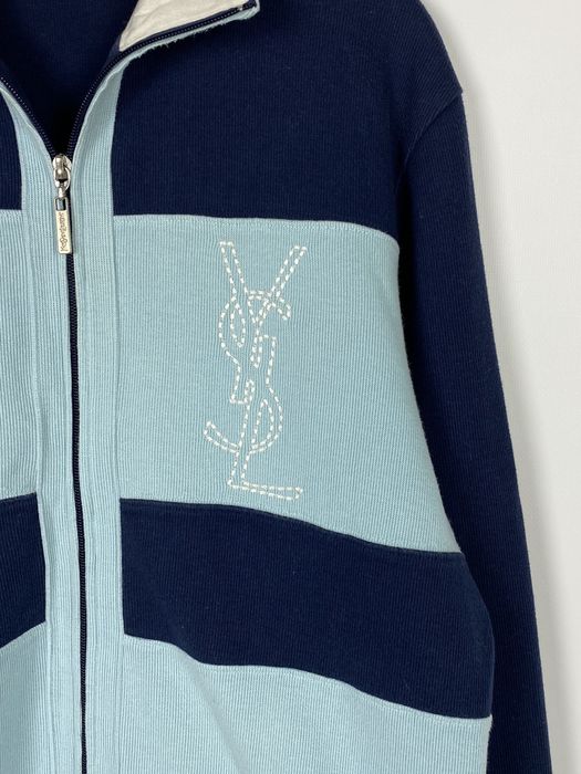 Vintage 1990’s Vintage YSL Yves Saint Laurent Full Zip Sweater | Grailed