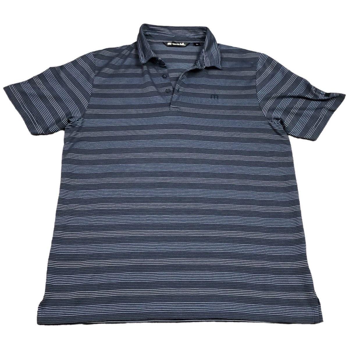 Travis Mathew Travis Mathew Embroidered Logo Gray Black Polo Shirt ... Travis Mathew Travis Mathew Embroidered Logo Gray Black Polo Shirt ...