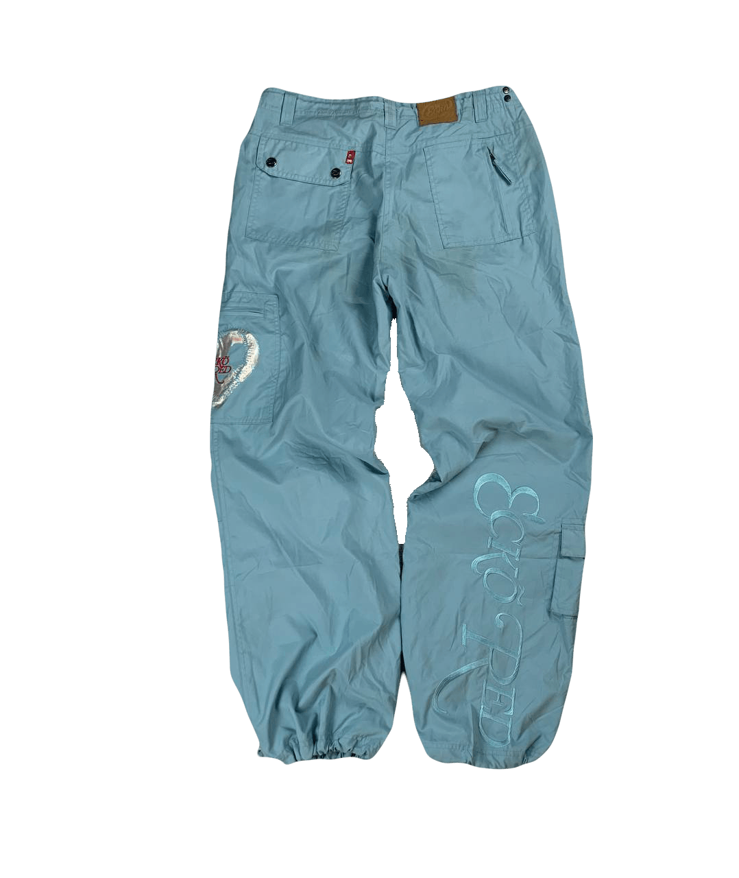 Ecko Unltd. × JNCO × Japanese Brand Vintage Ecko Red Cargo pants nylon ...