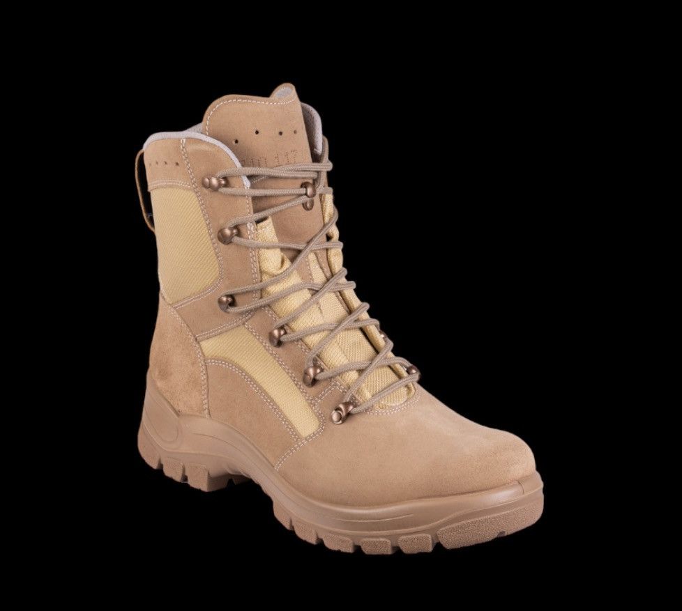 Military × Vintage Desert Sand Vintage Military Combat Boots | Grailed