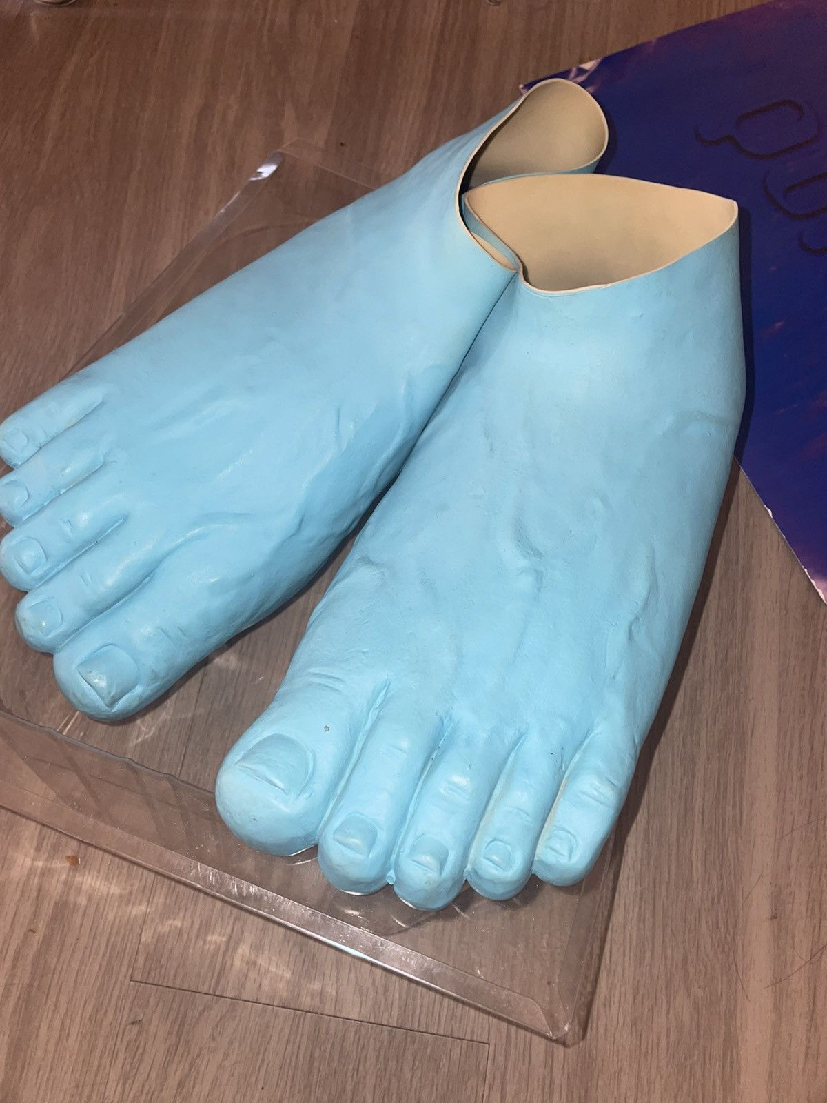 Imran Potato Imran potato blue feet slippers | Grailed