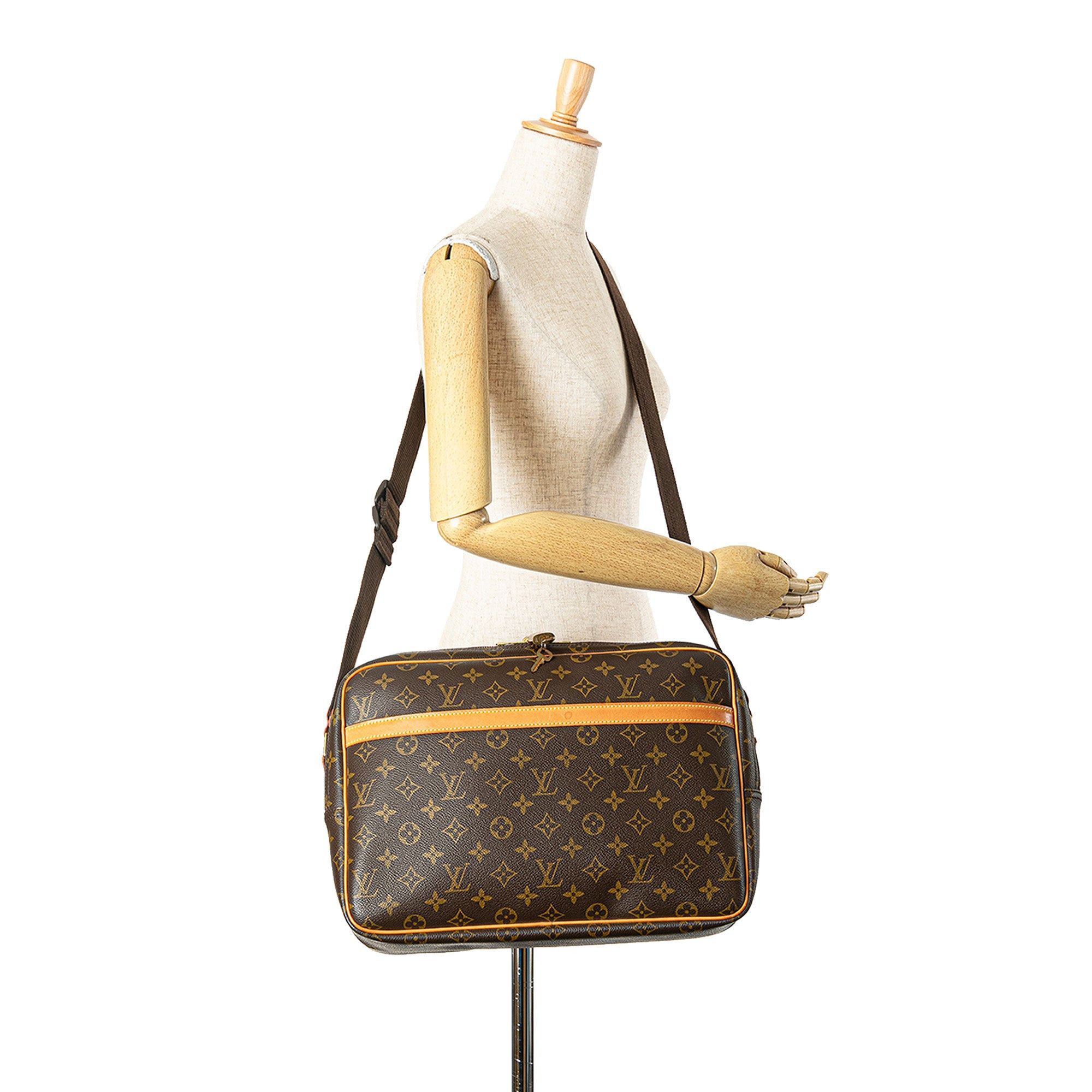 Louis Vuitton Brown Monogram Reporter GM Crossbody Bag | Grailed