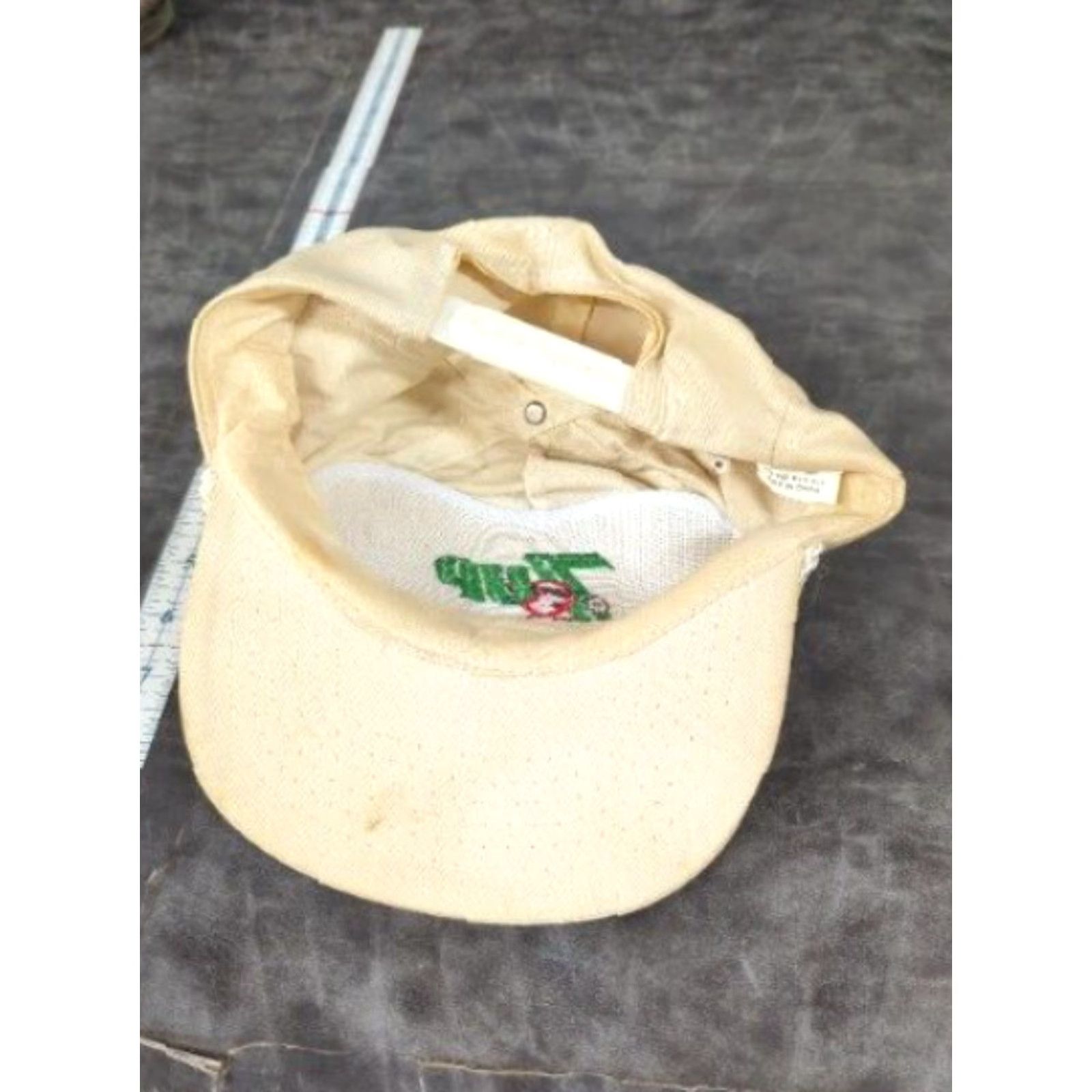 Logo 7 7UP White Mens Baseball Hat Extra Large XL Embroidered Logo ...