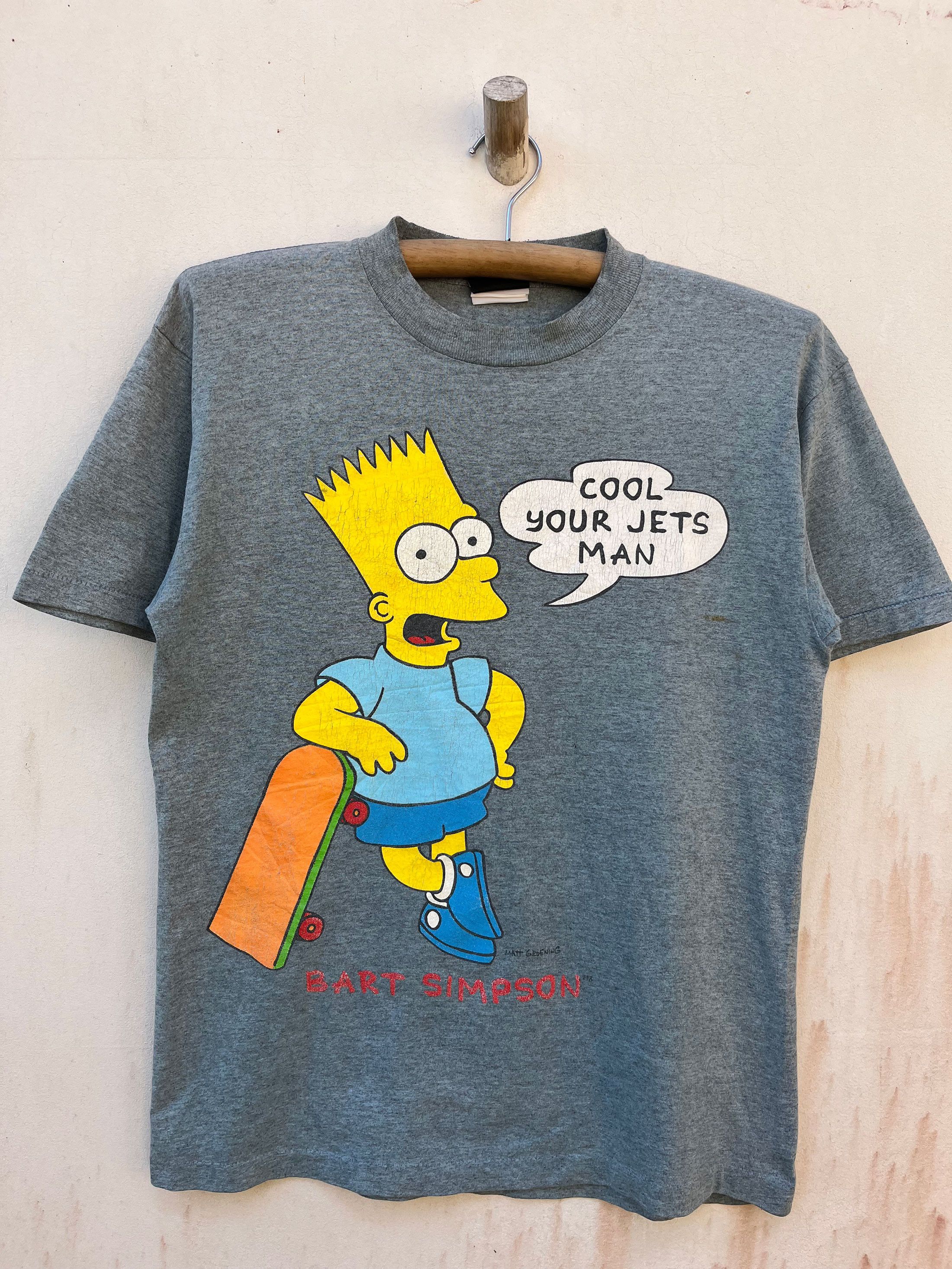 Arts & Science × Sci-Fi Fantasy Vinatge Matt Groening Bart Simpson 90s ...