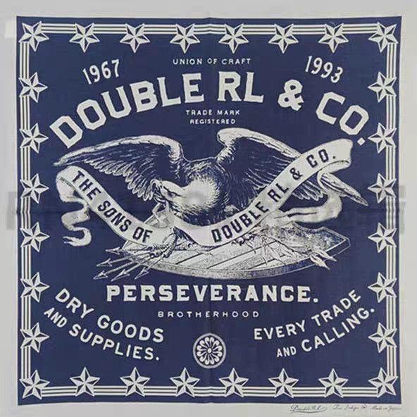 RRL Ralph Lauren DOUBLE RL PRINTED BANDANA MADE IN JAPAN | Grailed