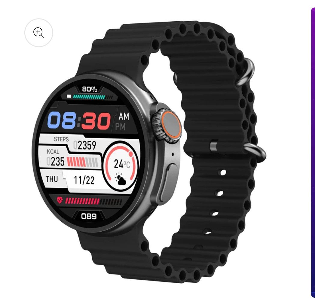 Other New K9 Smart Watch 1.39 Round Screen Encoder True Screw Clip ...