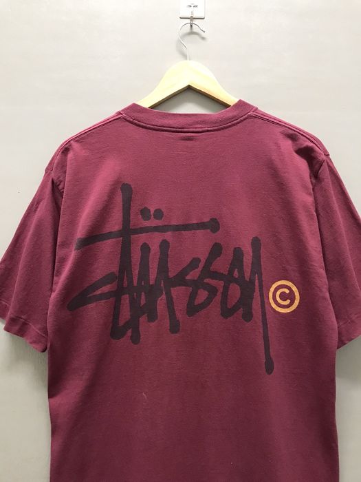 Vintage Vintage 90s Stussy OG Logo Single Stitches Tees | Grailed
