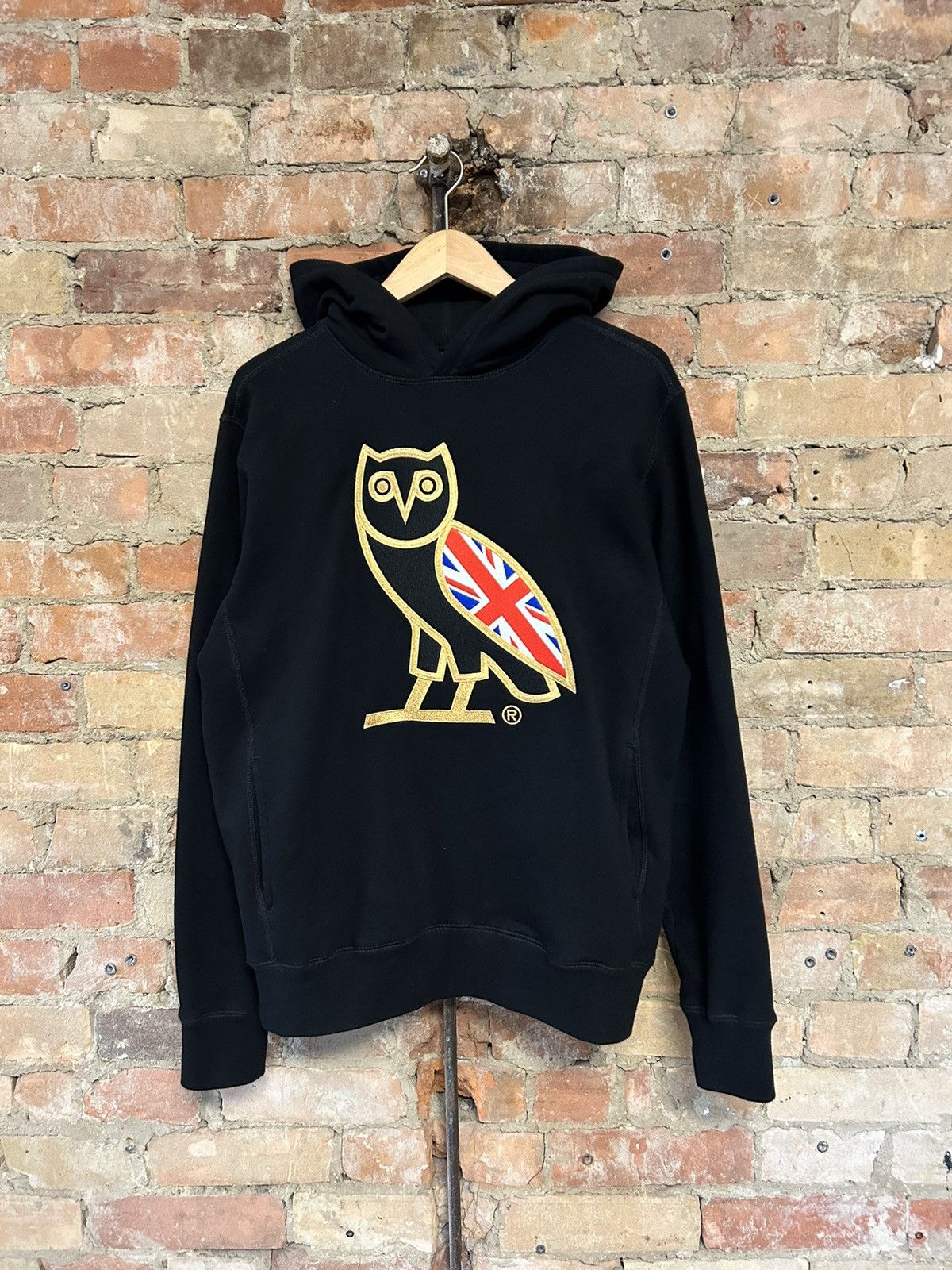 Hype × Octobers Very Own × Streetwear Drake OVO OG Owl Hoodie London ...