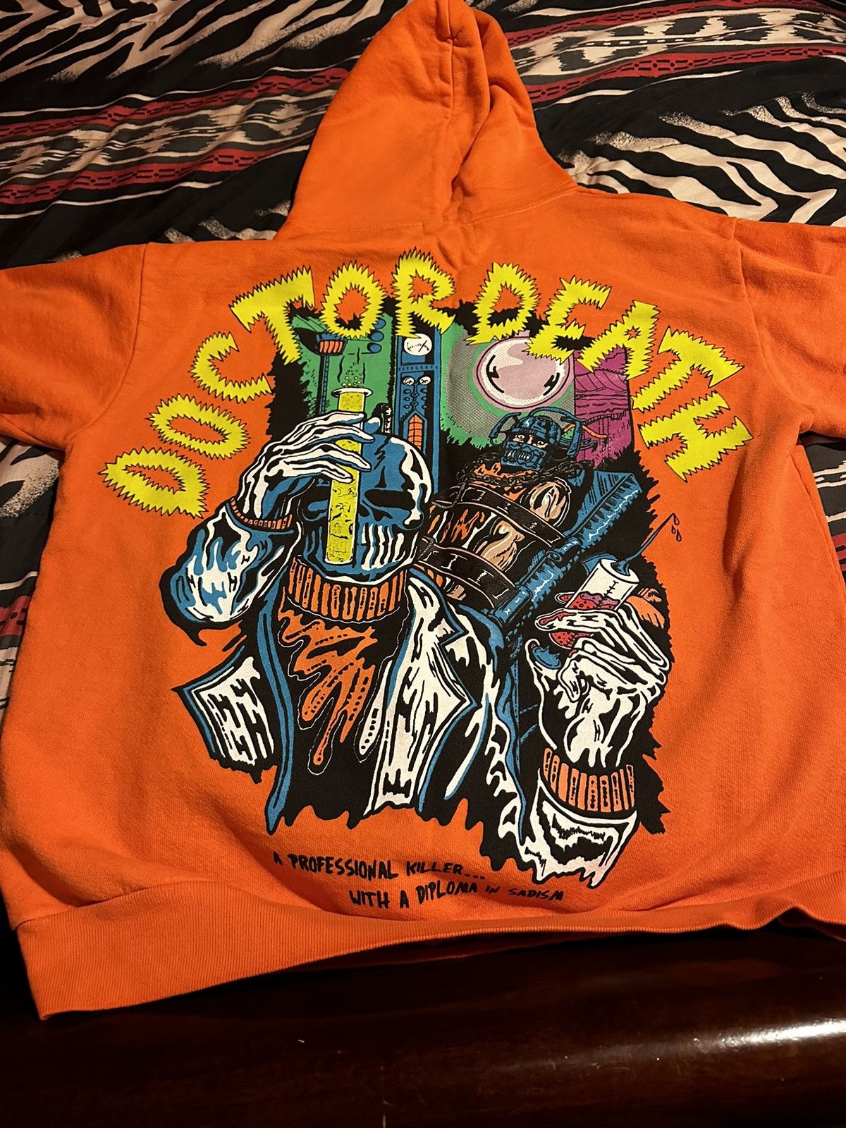 Warren Lotas Warren Lotus Dr. Death hoodie | Grailed