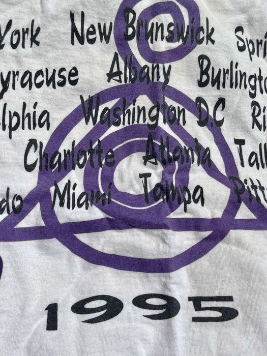 Vintage 1995 Rusted Root 90's Vintage Rock Band Concert Tour T-Shirt | Grailed