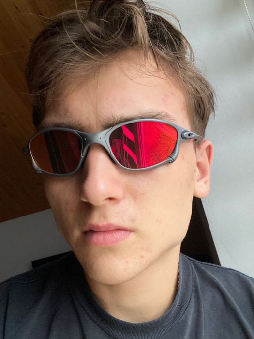 Vintage Oakley X-Metal Ruby Juliet Sunglasses | Grailed