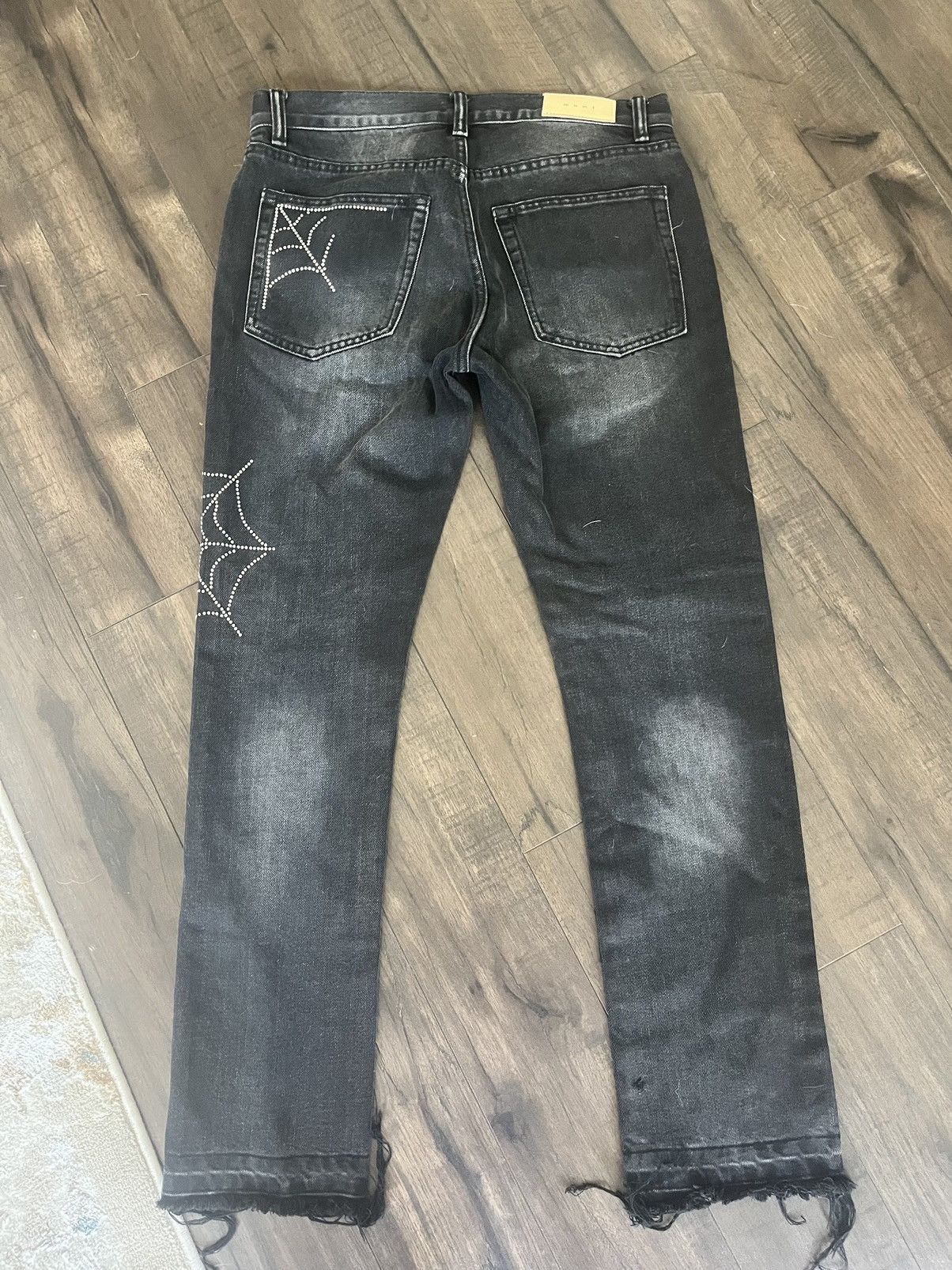 MNML × Streetwear MNML Web Jeans | Grailed