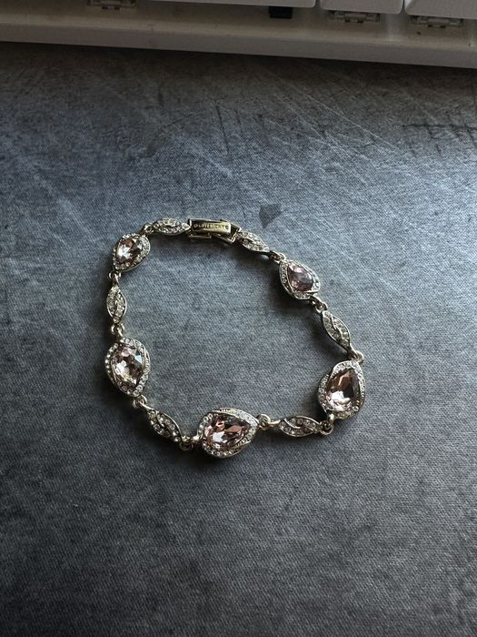 Givenchy Pave & Pear Shape Crystal Flex Bracelet | Grailed