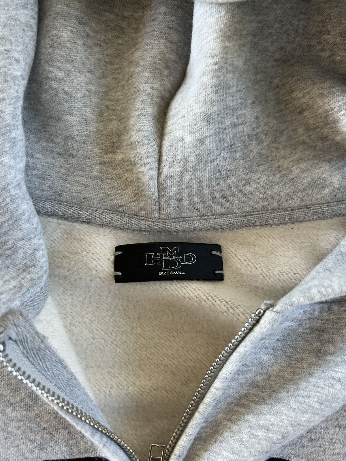 HMDD HMDD Chimstone Heather Grey Zip Up | Grailed